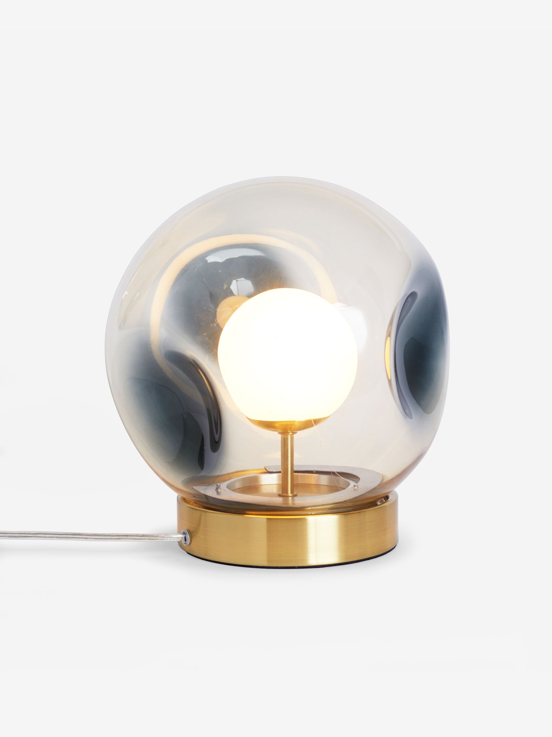 Buy MADE.COM Grey Astrid Table Lamp from the Next UK online shop