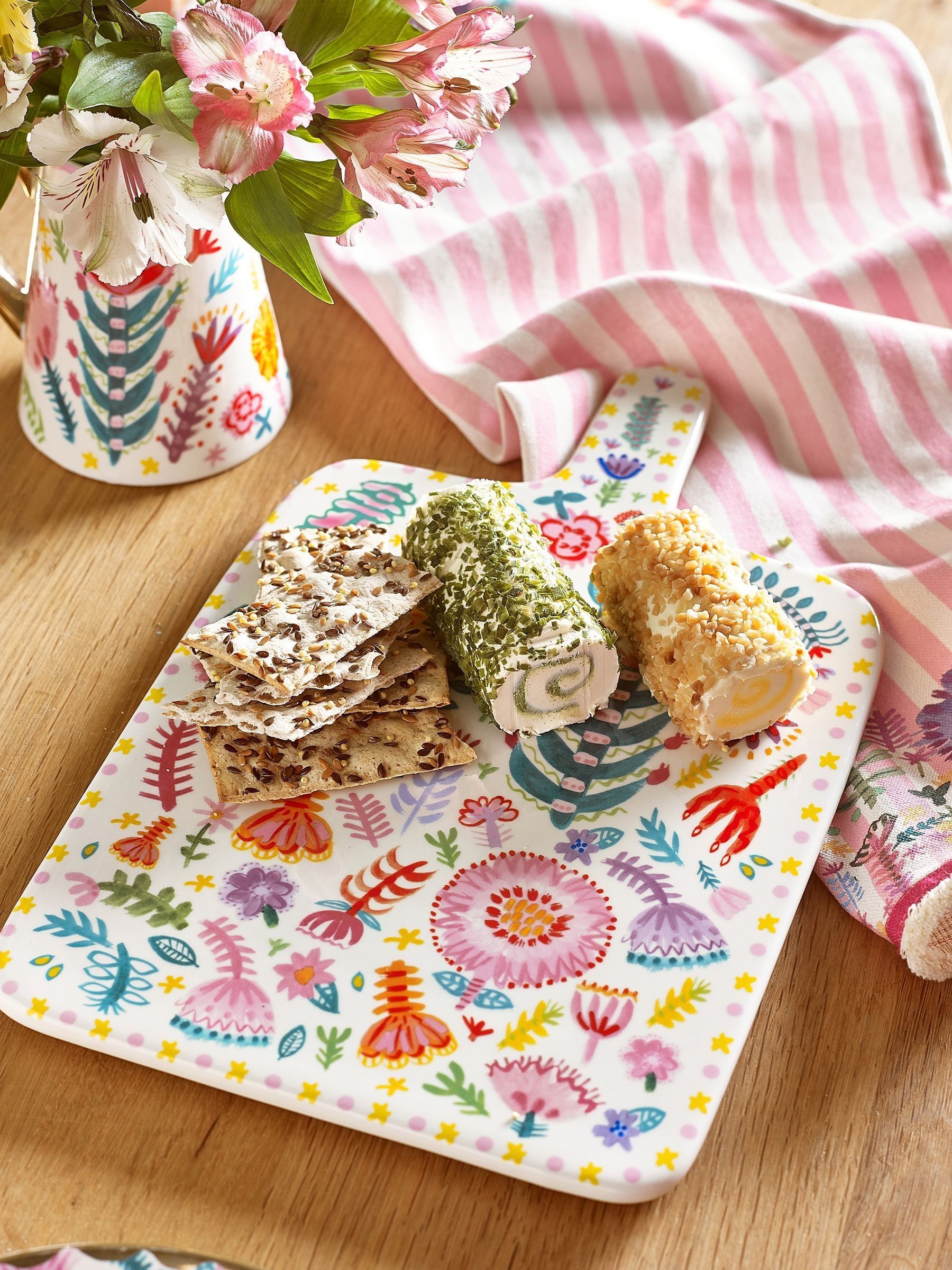 Buy Lucy Tiffney Multi Floral Ceramic Platter from the Next UK online shop