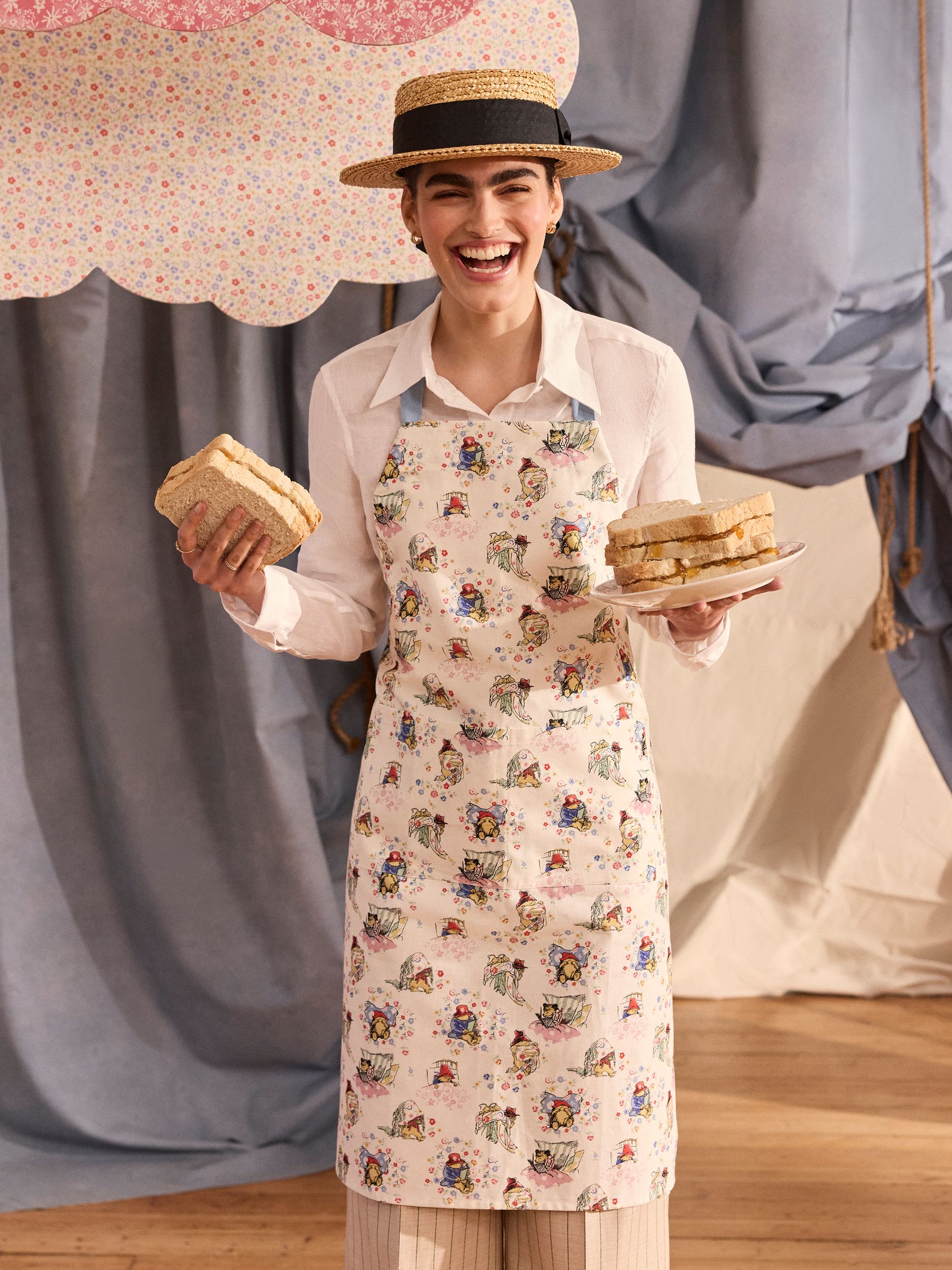 Buy Cath Kidston Multi 100 Cotton Paddington Bedtime Apron from the Next UK online shop