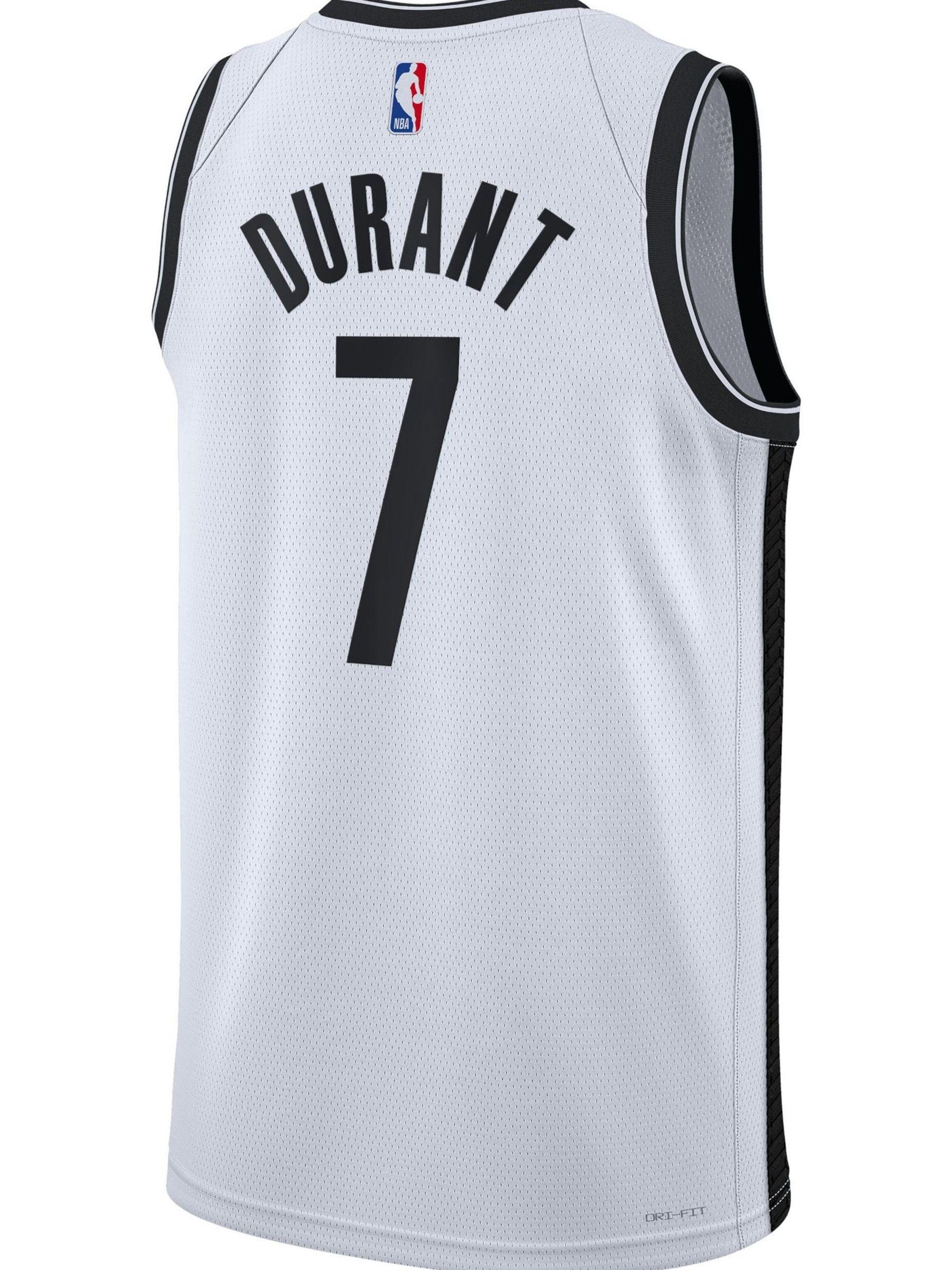 Buy Nike White Brooklyn Nets Association Edition Swingman Jersey ...