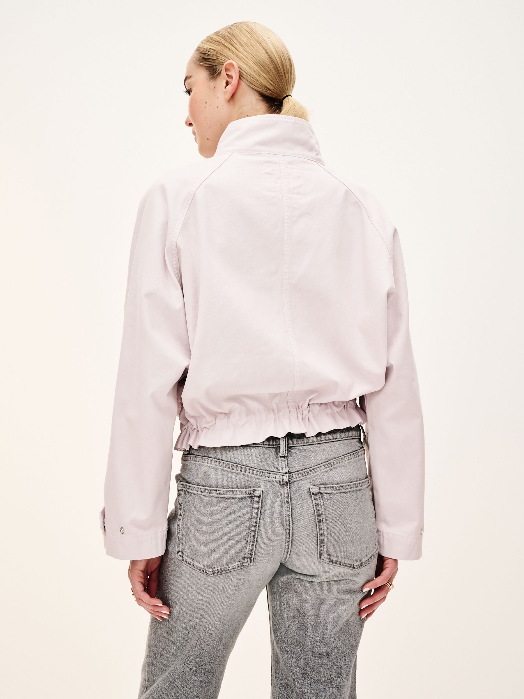 Buy Lilac Purple Funnel Neck Utility Jacket from the Next UK online shop
