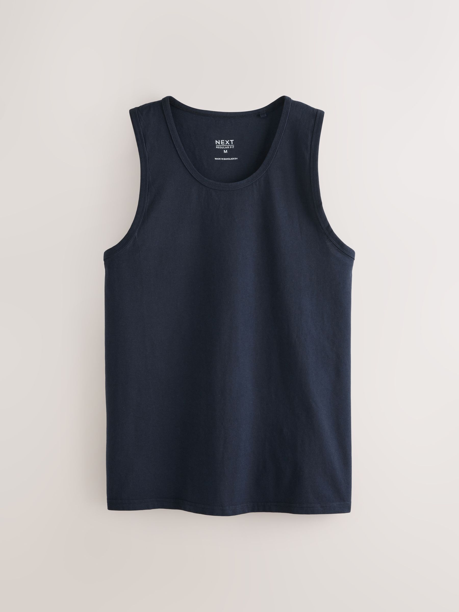 Buy Navy Blue Regular Fit Vest from the Next UK online shop