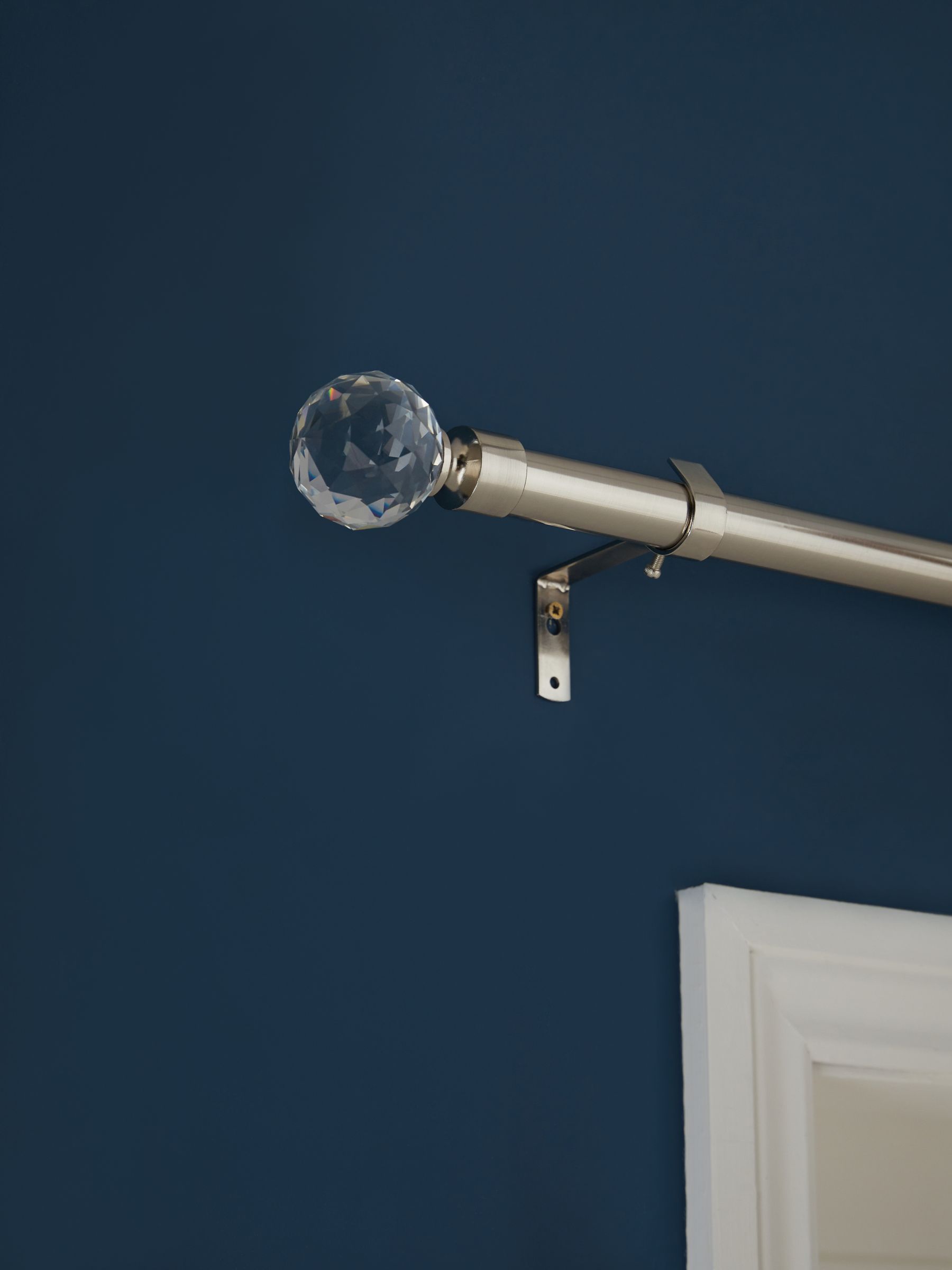 Buy Chrome 28mm Isabel Extendable Curtain Pole Kit from the Next UK ...