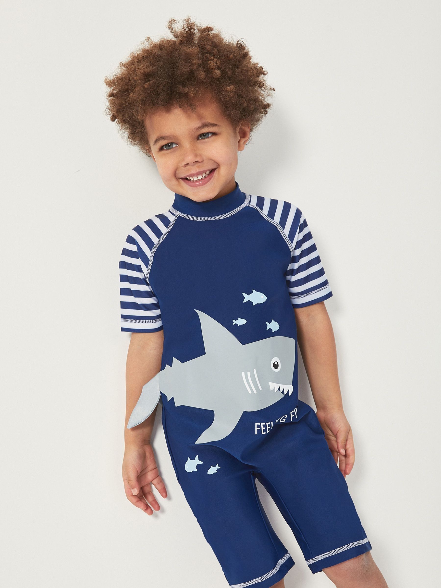 Buy Harry Bear Blue Nautical Shark Surf Suit from the Next UK online shop