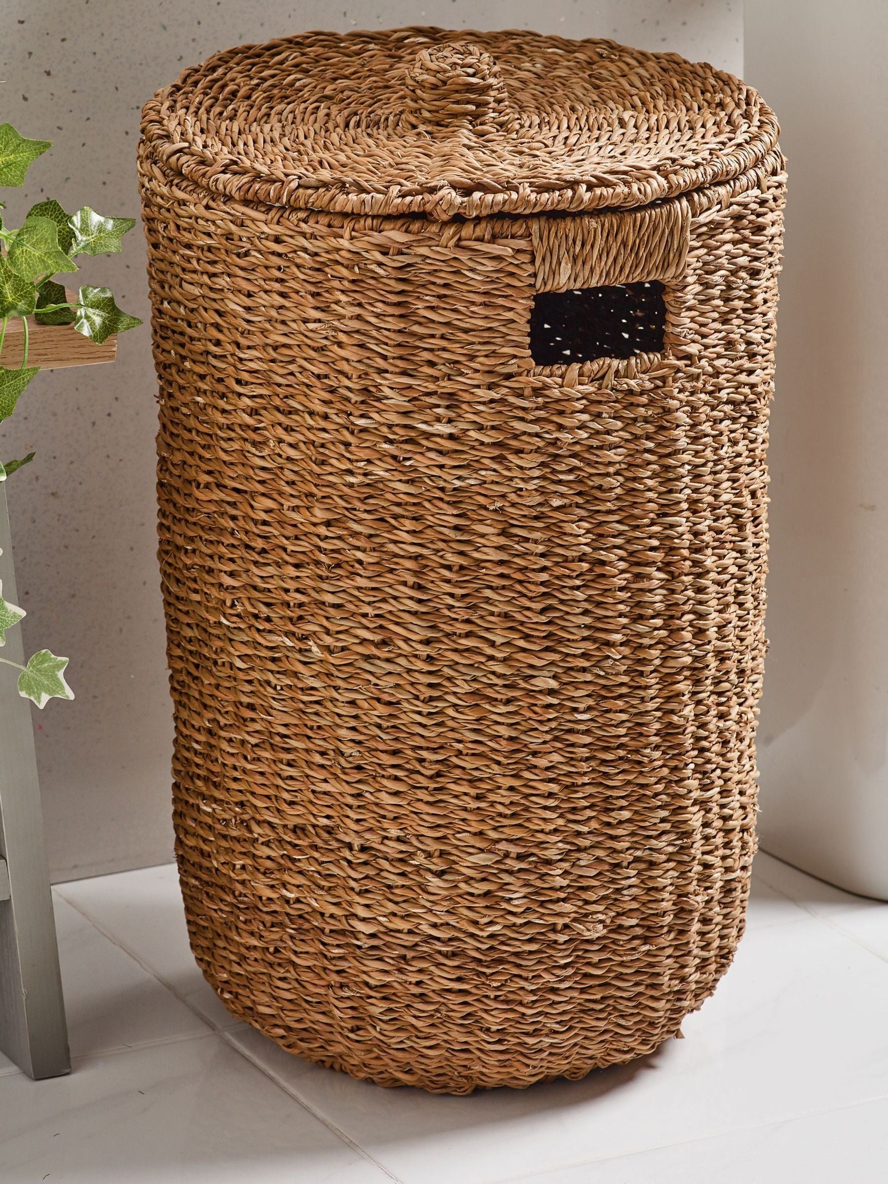 Cylinder laundry basket store