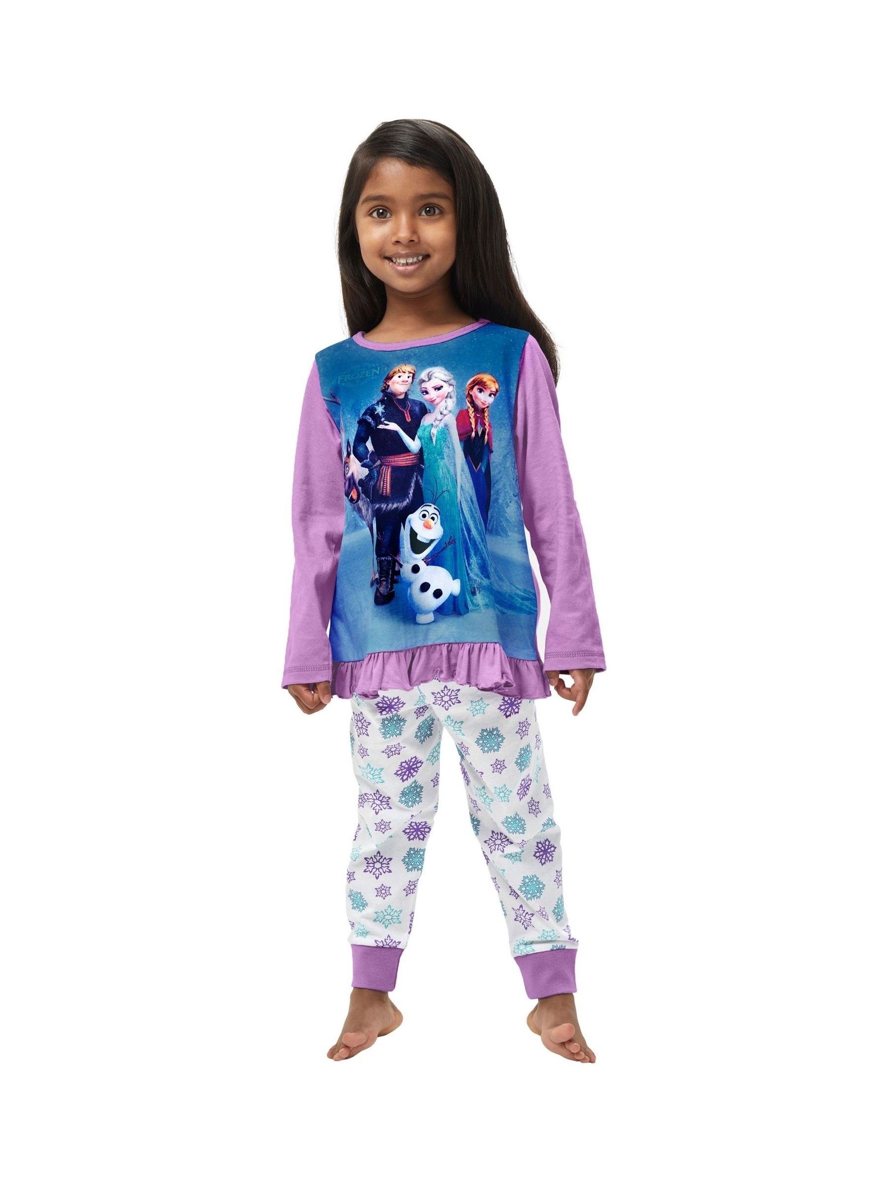 Buy Character White Disney Princess Frozen 100% Cotton Pyjamas from the ...