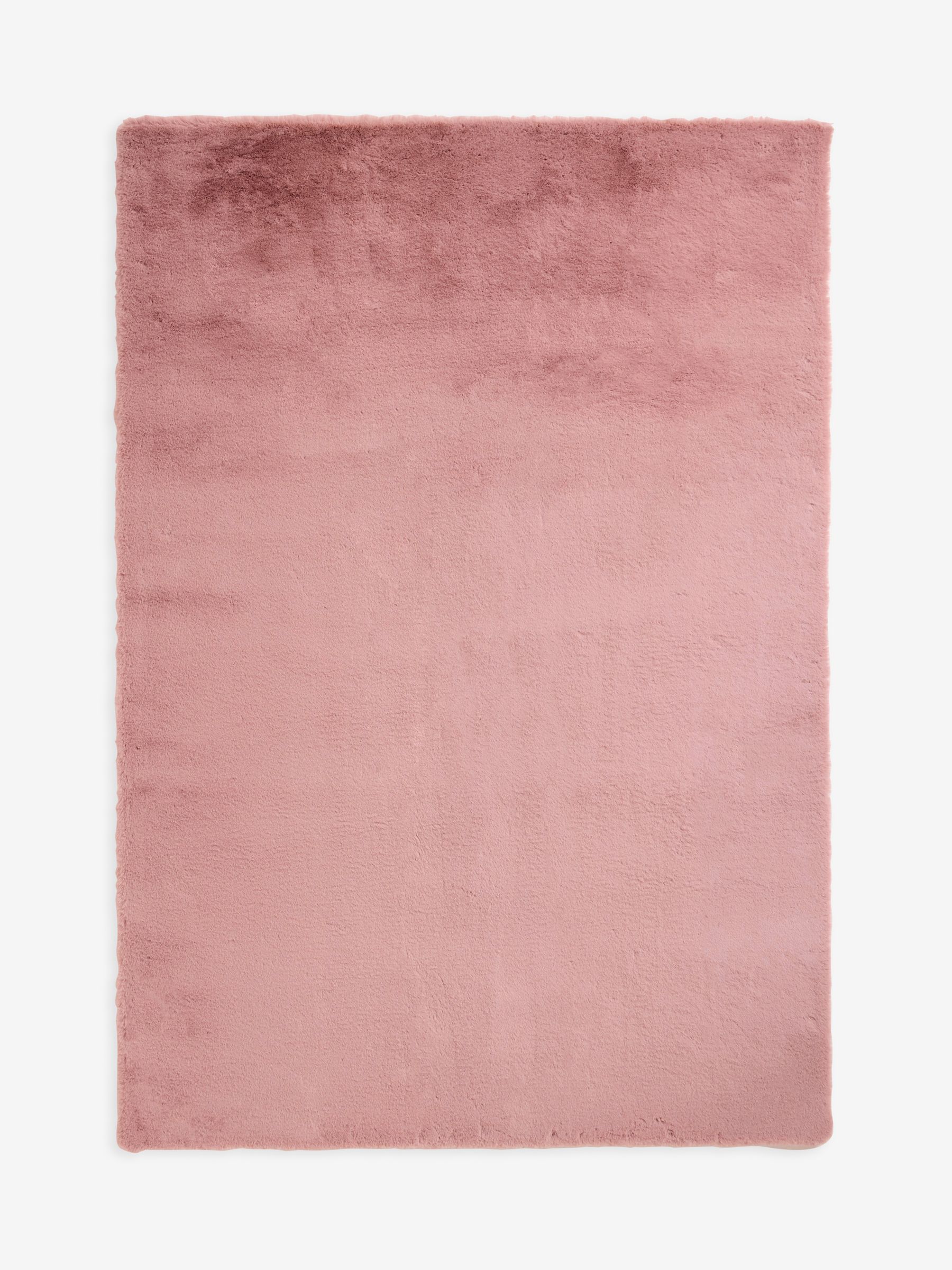 Buy Pink Plush Faux Fur Rug from the Next UK online shop