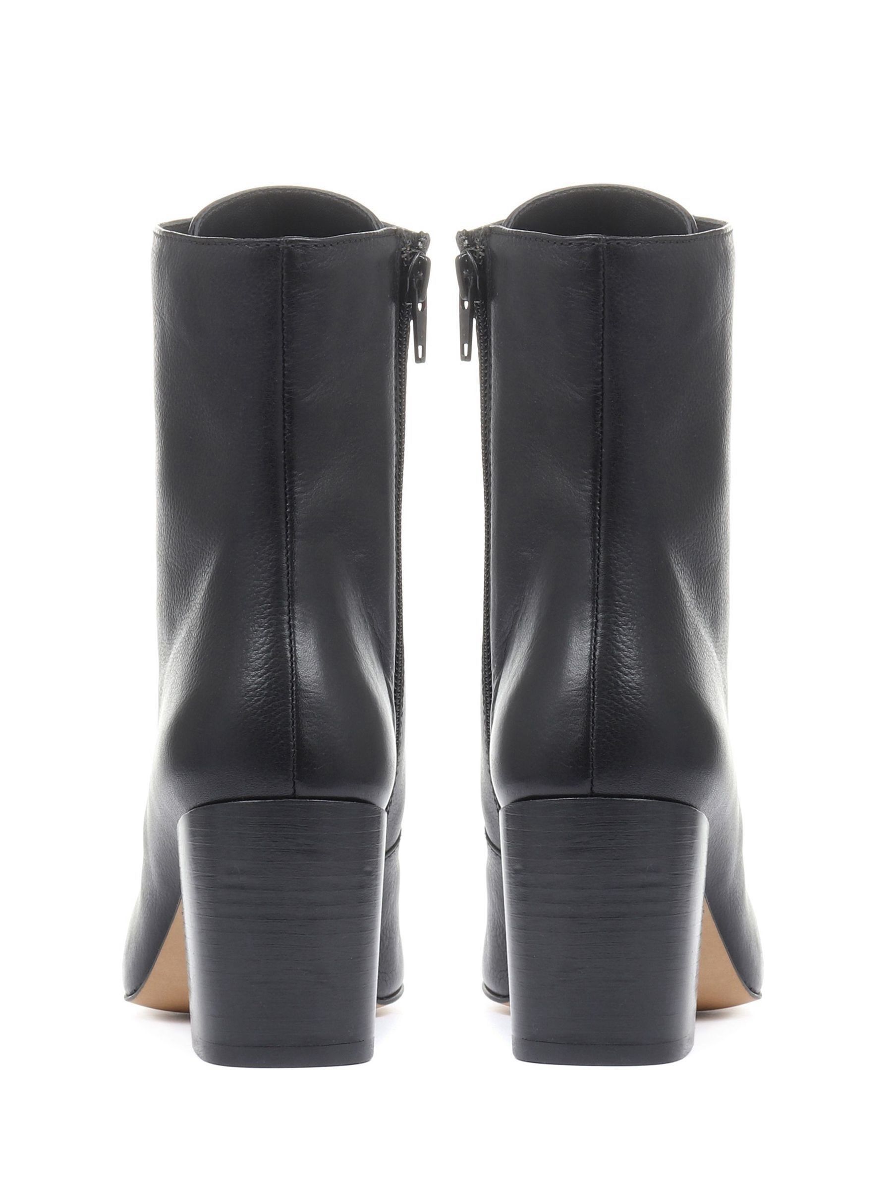 Buy Black Liana Lace-Up Heeled Ladies Ankle Boots from Next Australia