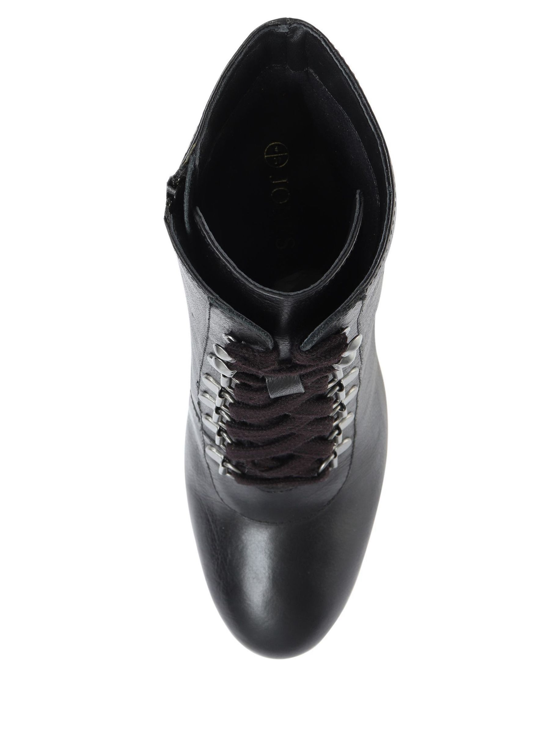 Buy Black Liana Lace-Up Heeled Ladies Ankle Boots from Next Australia