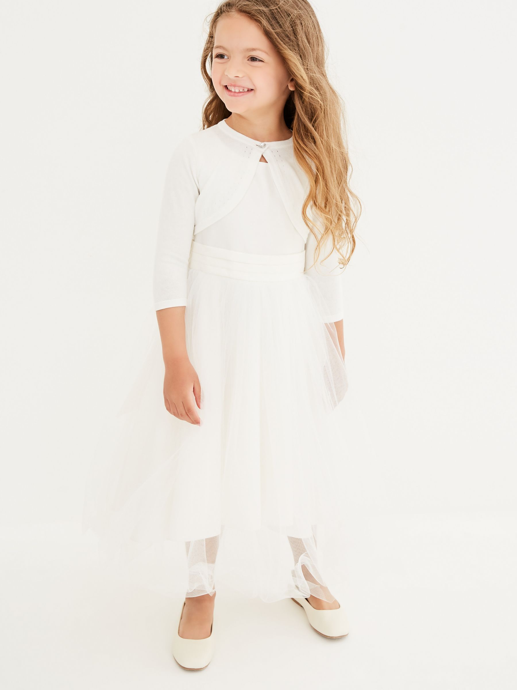 Buy Ecru Occasion Shrug Cardigan (3mths-16yrs) from Next Australia