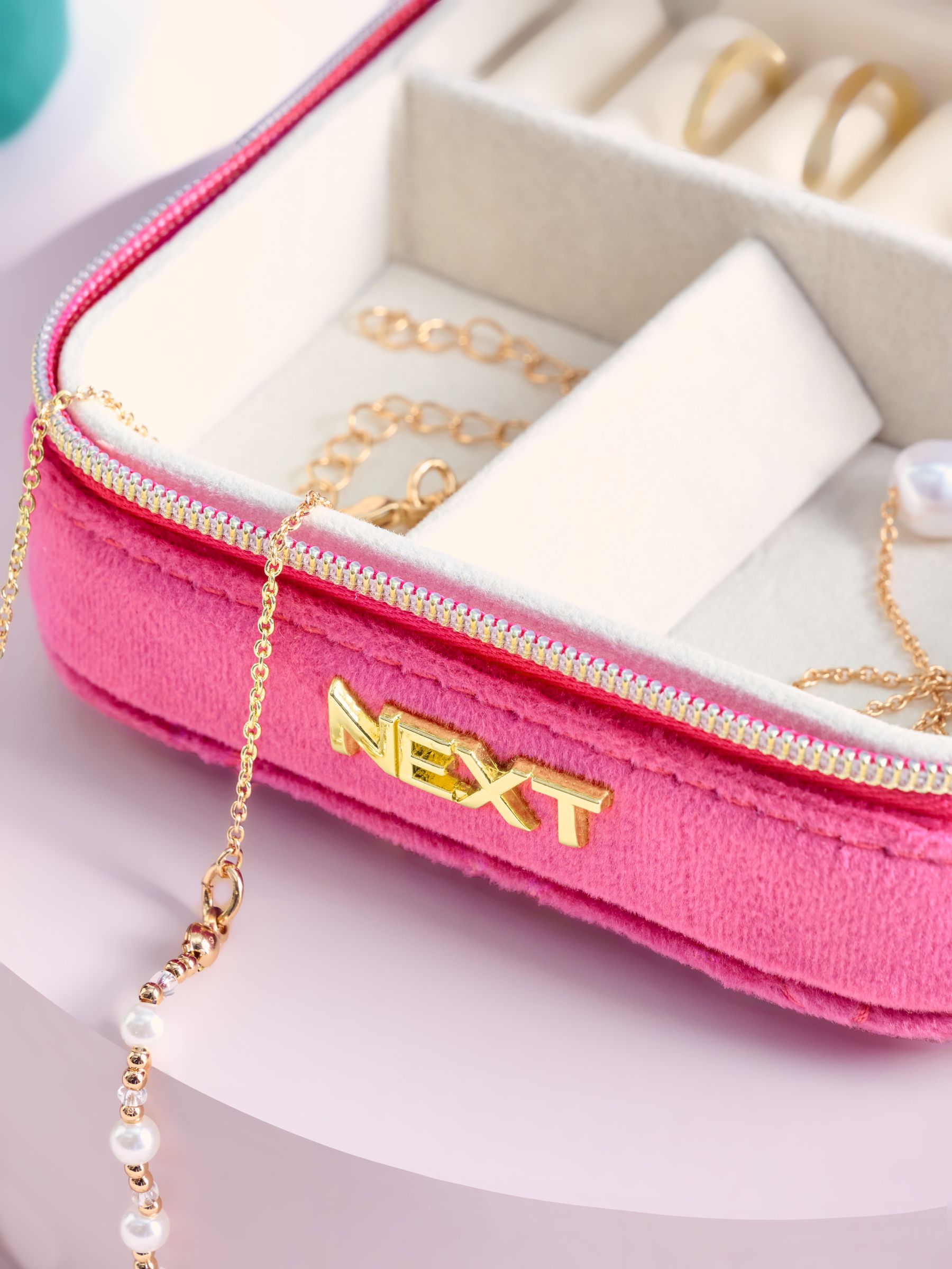 Buy Mini Square Travel Jewellery Box from the Next UK online shop