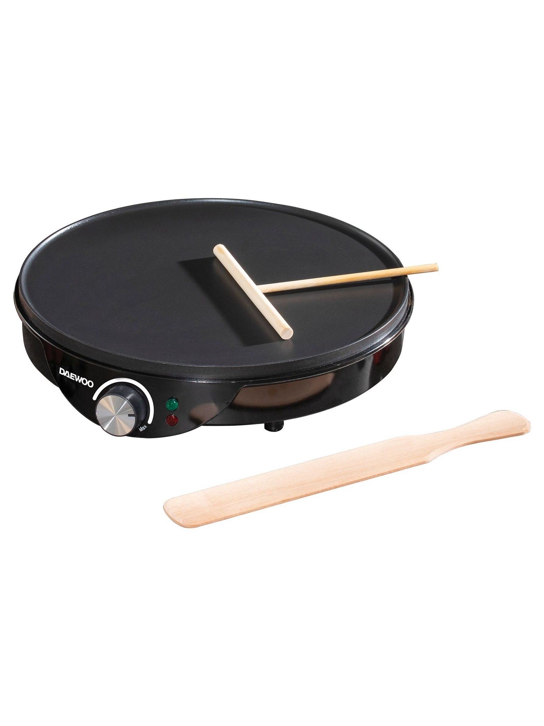 Buy Daewoo Black 1000W 12 Inch Electric Crepe Maker from the Next UK ...