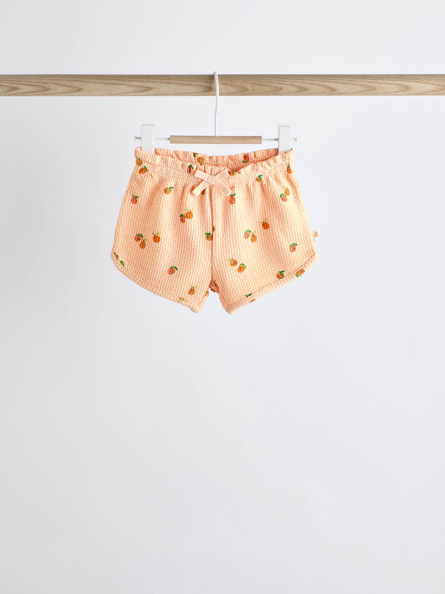 Buy Fluro Green/ Orange Floral 2 Pack Baby T-Shirts and Shorts Set from ...