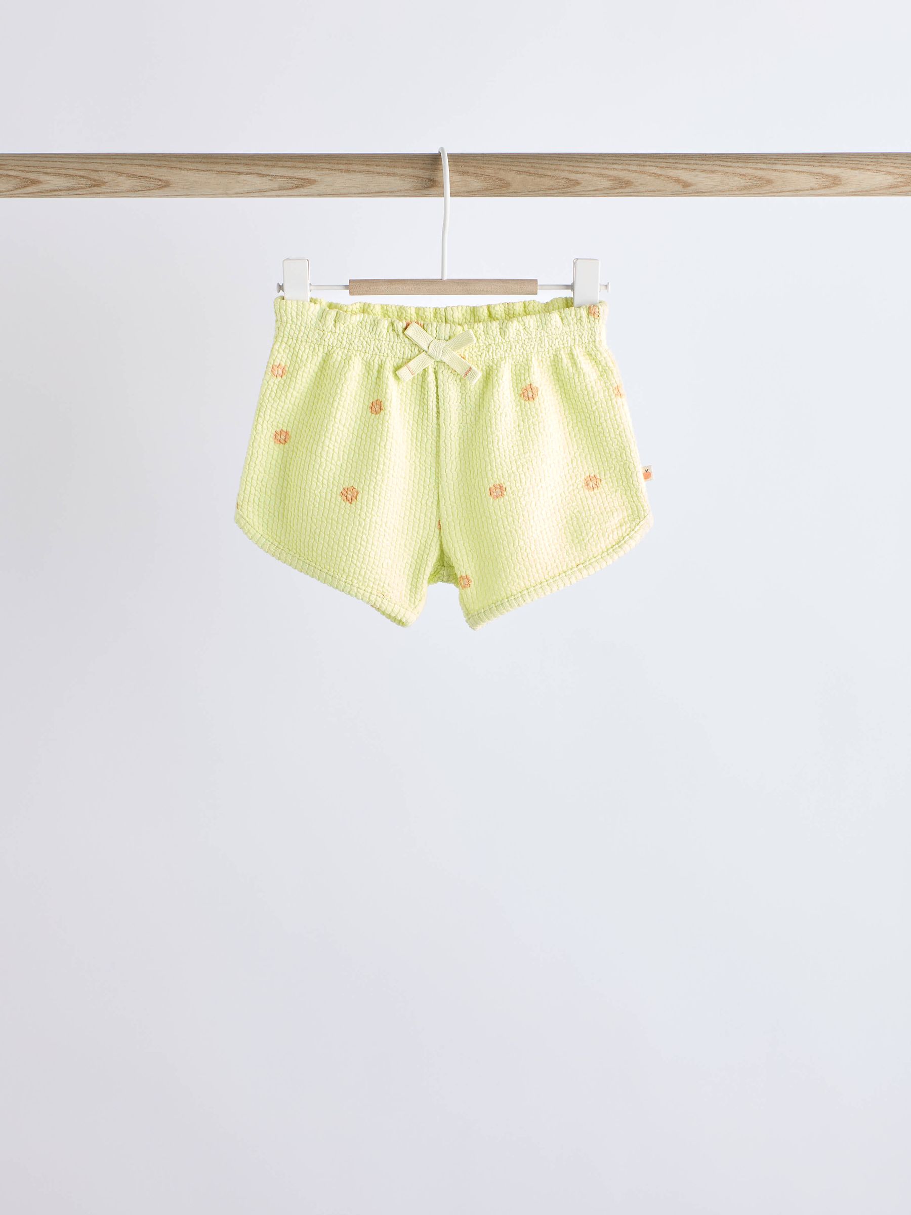 Buy Fluro Green/ Orange Floral 2 Pack Baby T-Shirts and Shorts Set from ...