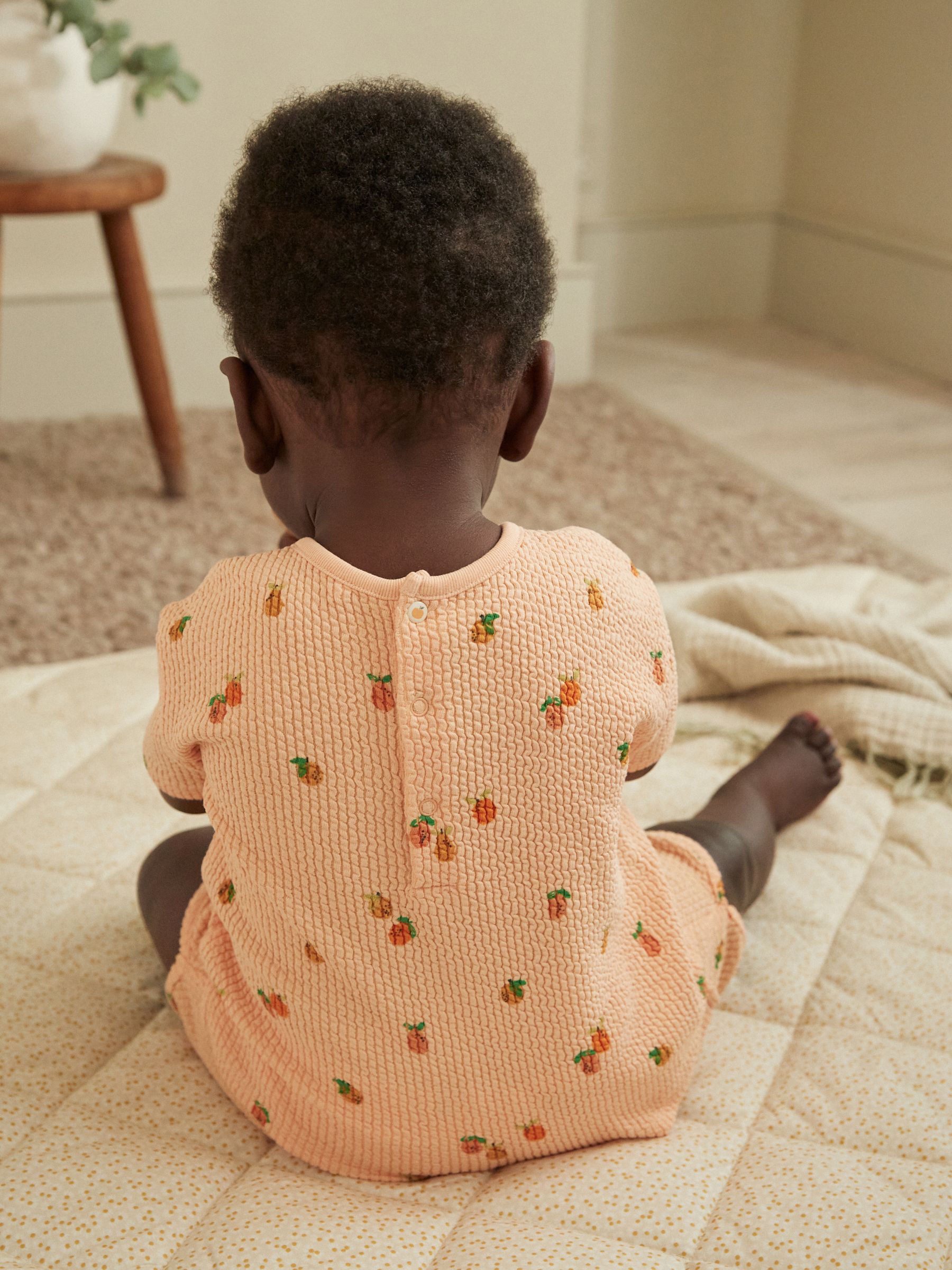 Buy Fluro Green/ Orange Floral 2 Pack Baby T-Shirts and Shorts Set from ...