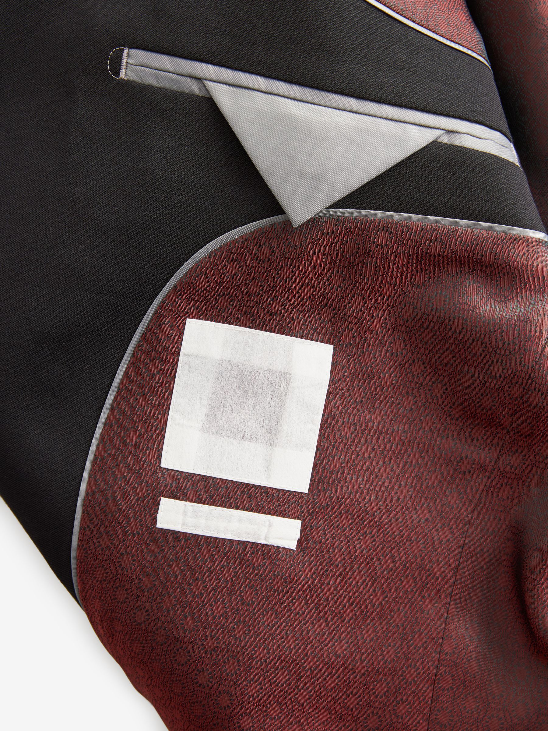 Buy Black Slim Fit Signature Wool Suit: Jacket from the Next UK online shop