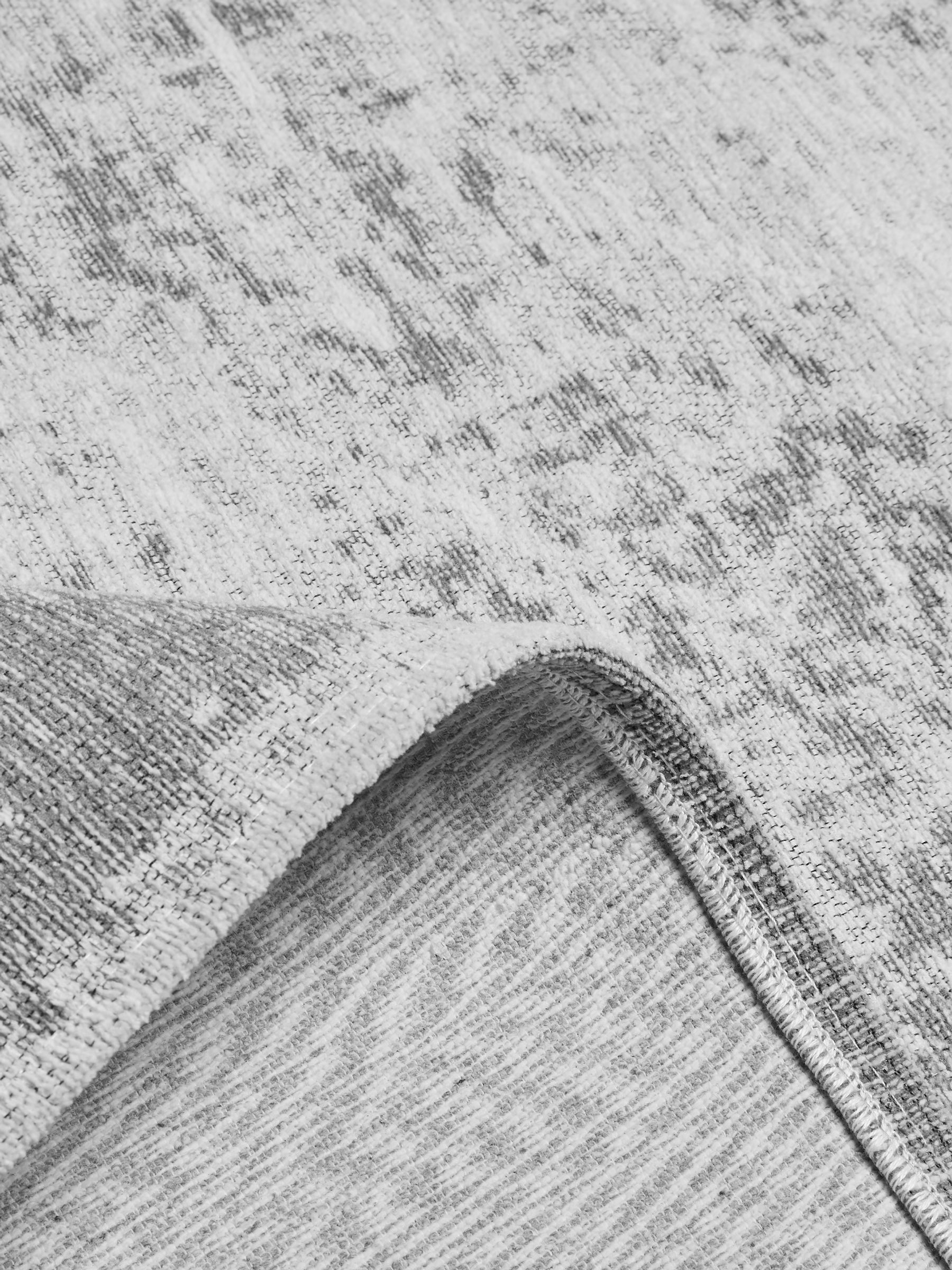 Buy Grey Graphite Abstract Flat Weave Rug from the Next UK online shop