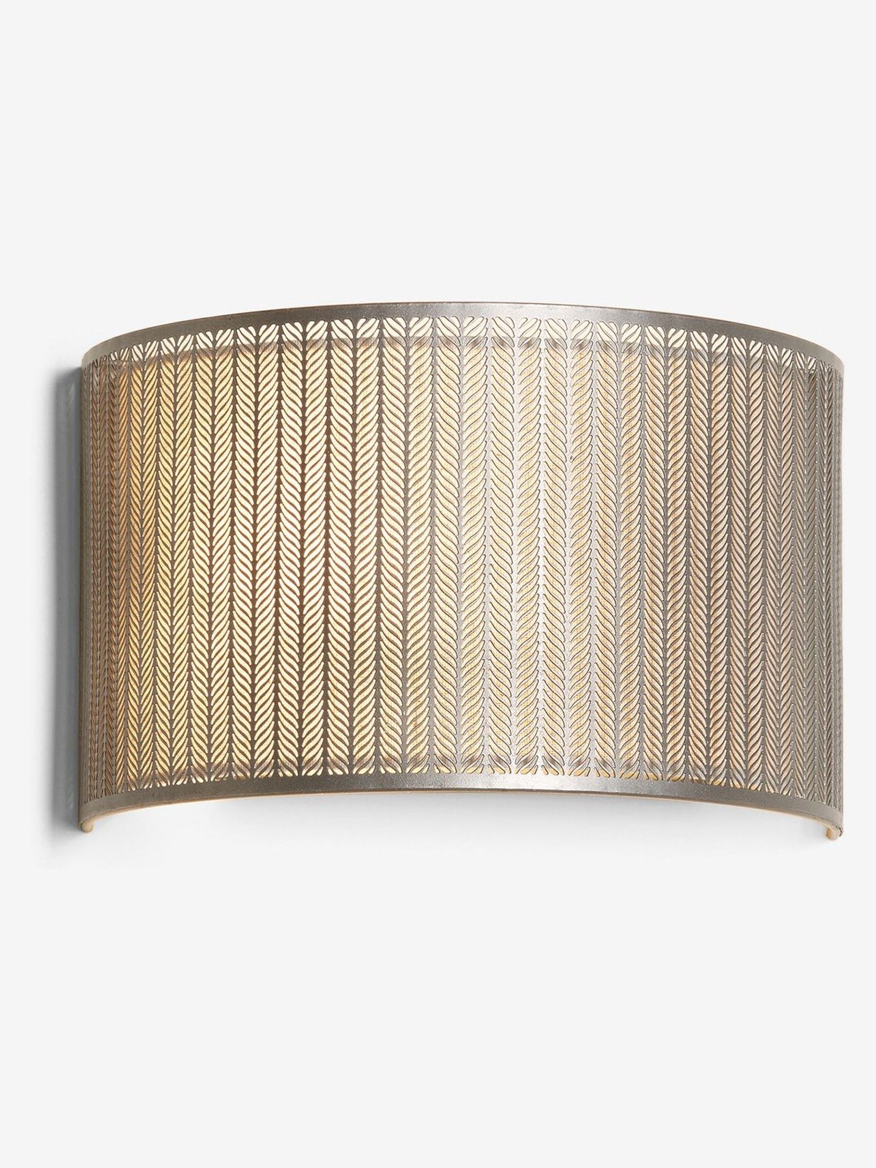 Buy Silver Jada Wall Light from Next Ireland
