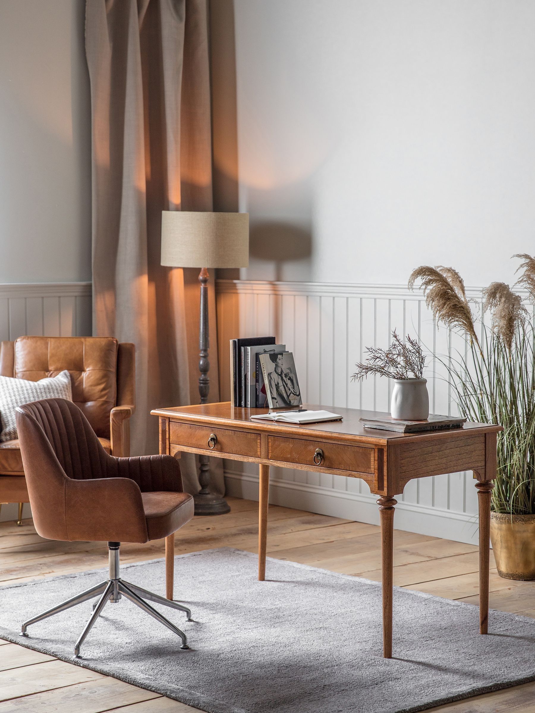 Buy Gallery Home Natural Desk from the Next UK online shop