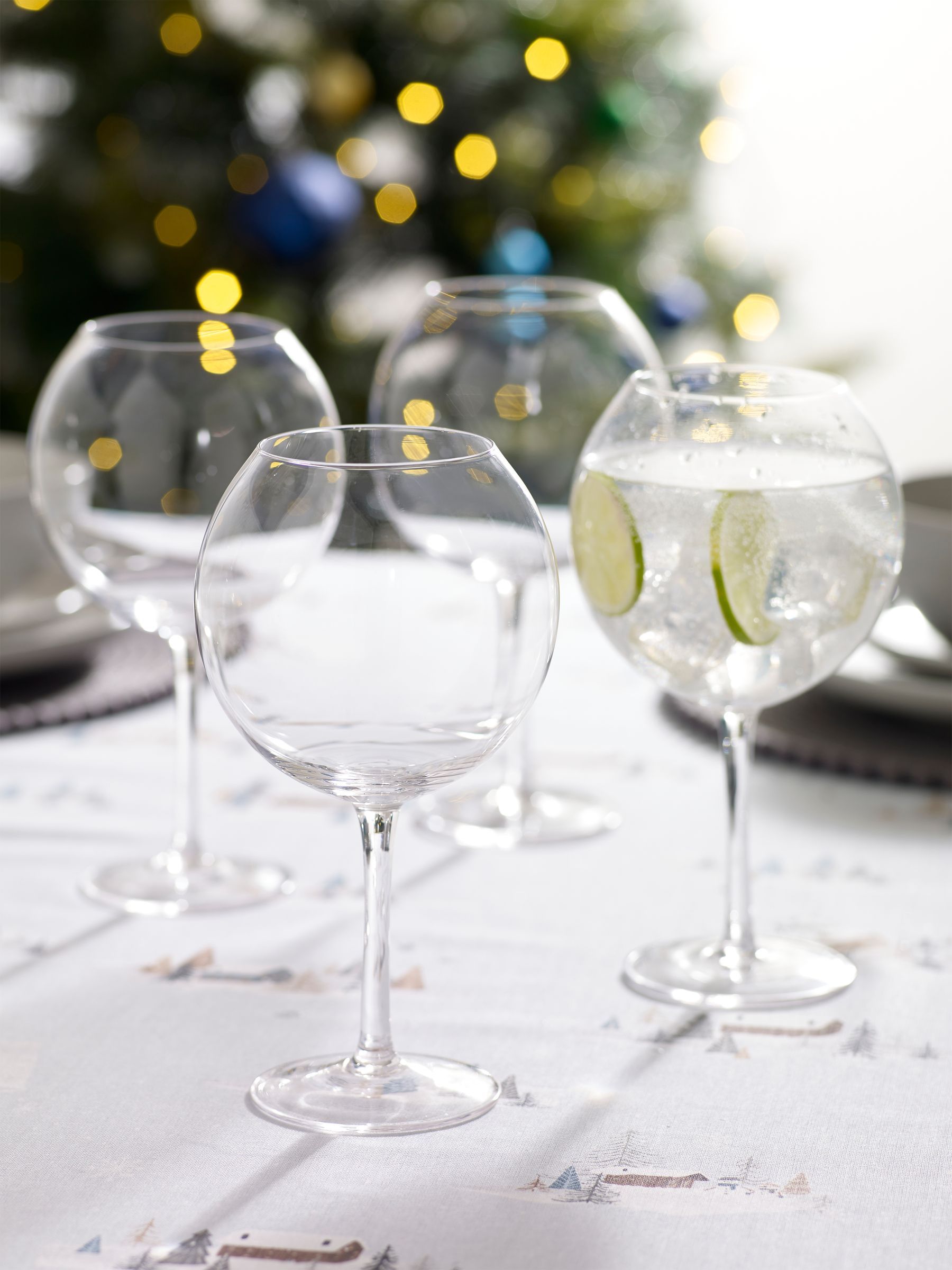 Buy Clear Nova Gin Glasses Set of 4 Gin Glasses from Next United Arab Emirates