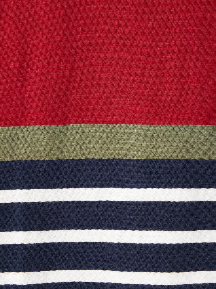 Buy Joules Navy & Red Striped Long Sleeve Top from the Next UK online shop