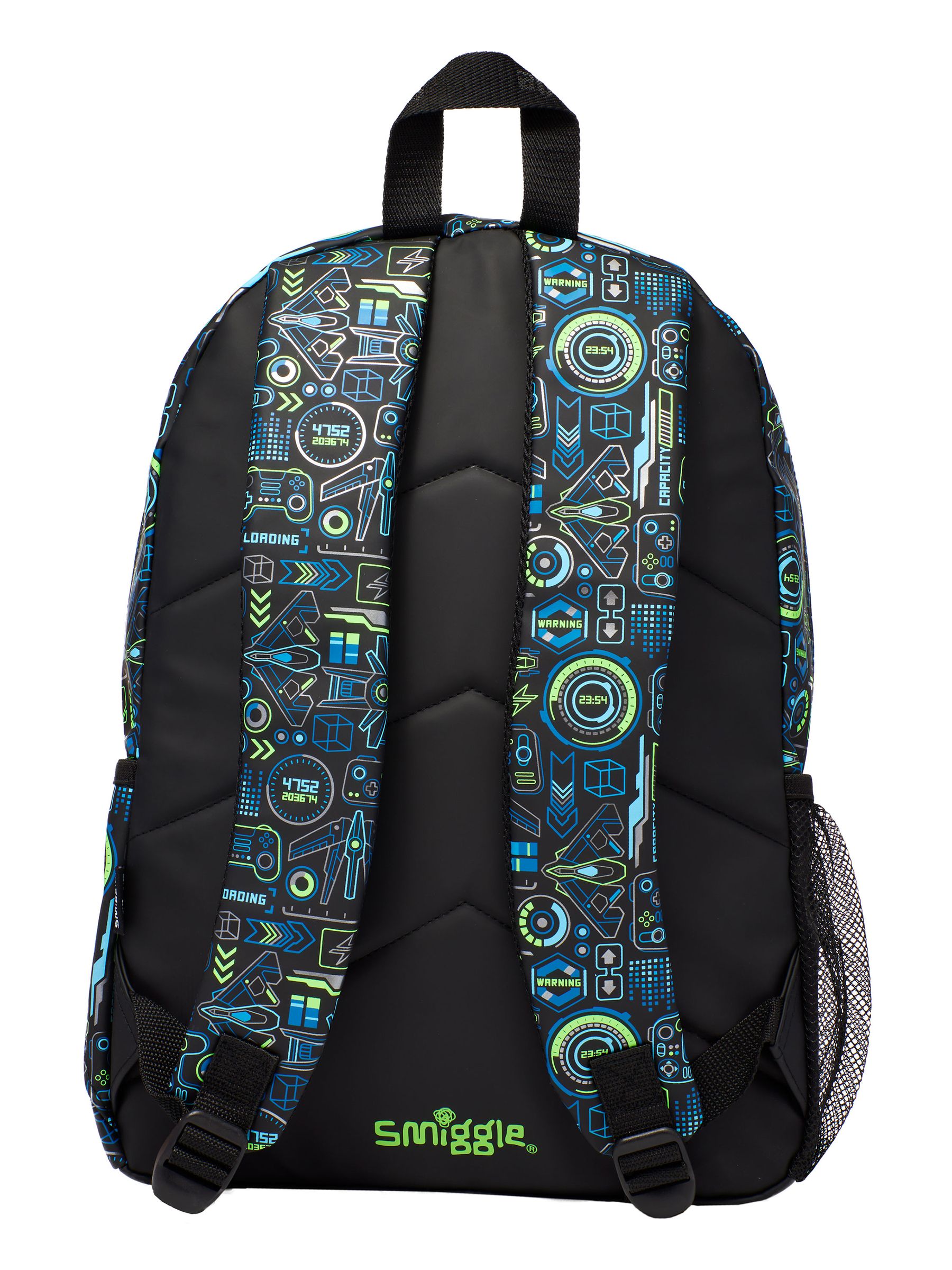 Buy Smiggle Black Virtual Classic Backpack from the Next UK online shop