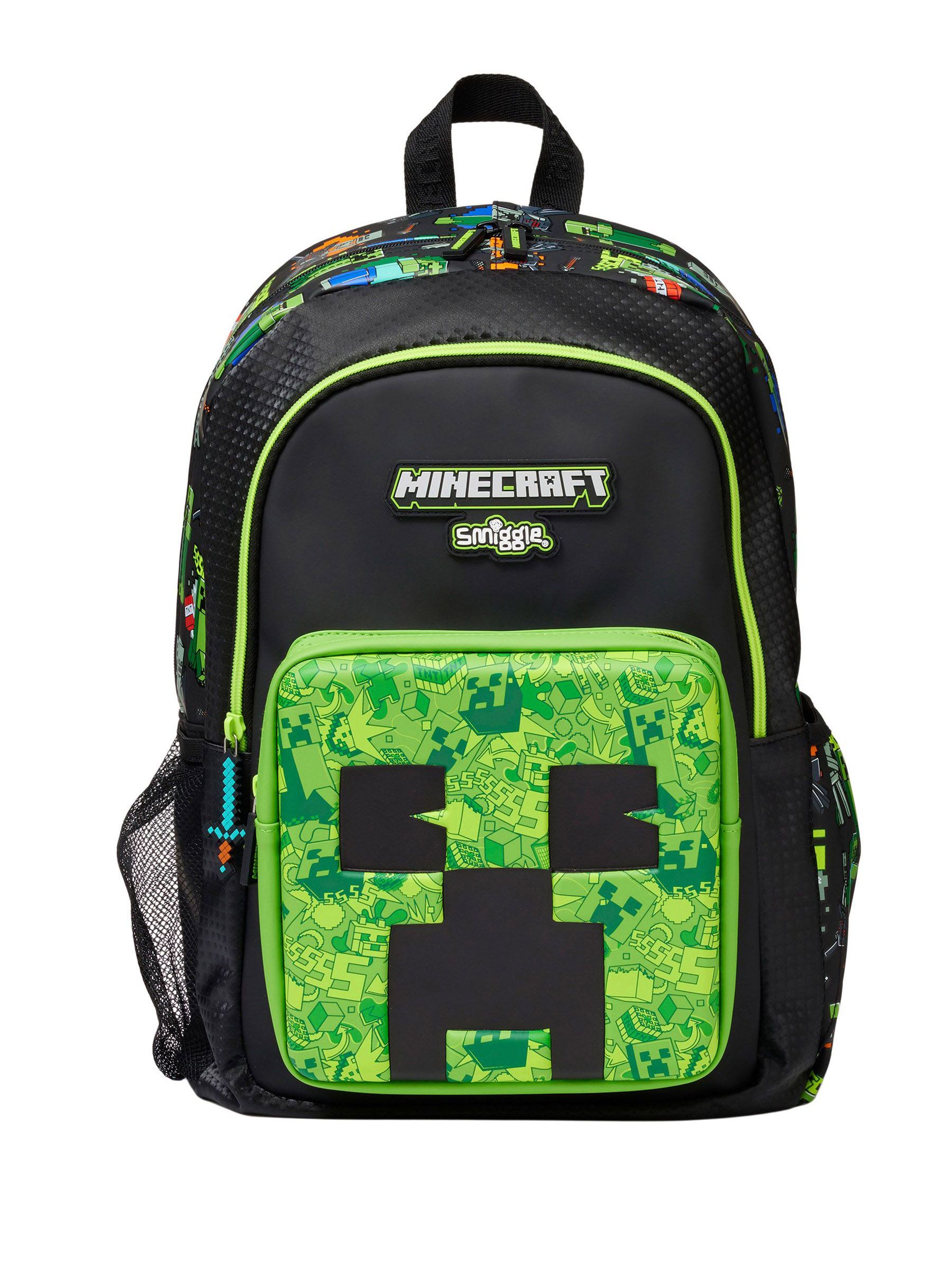 Buy Smiggle Green Minecraft Classic Backpack from the Next UK online shop