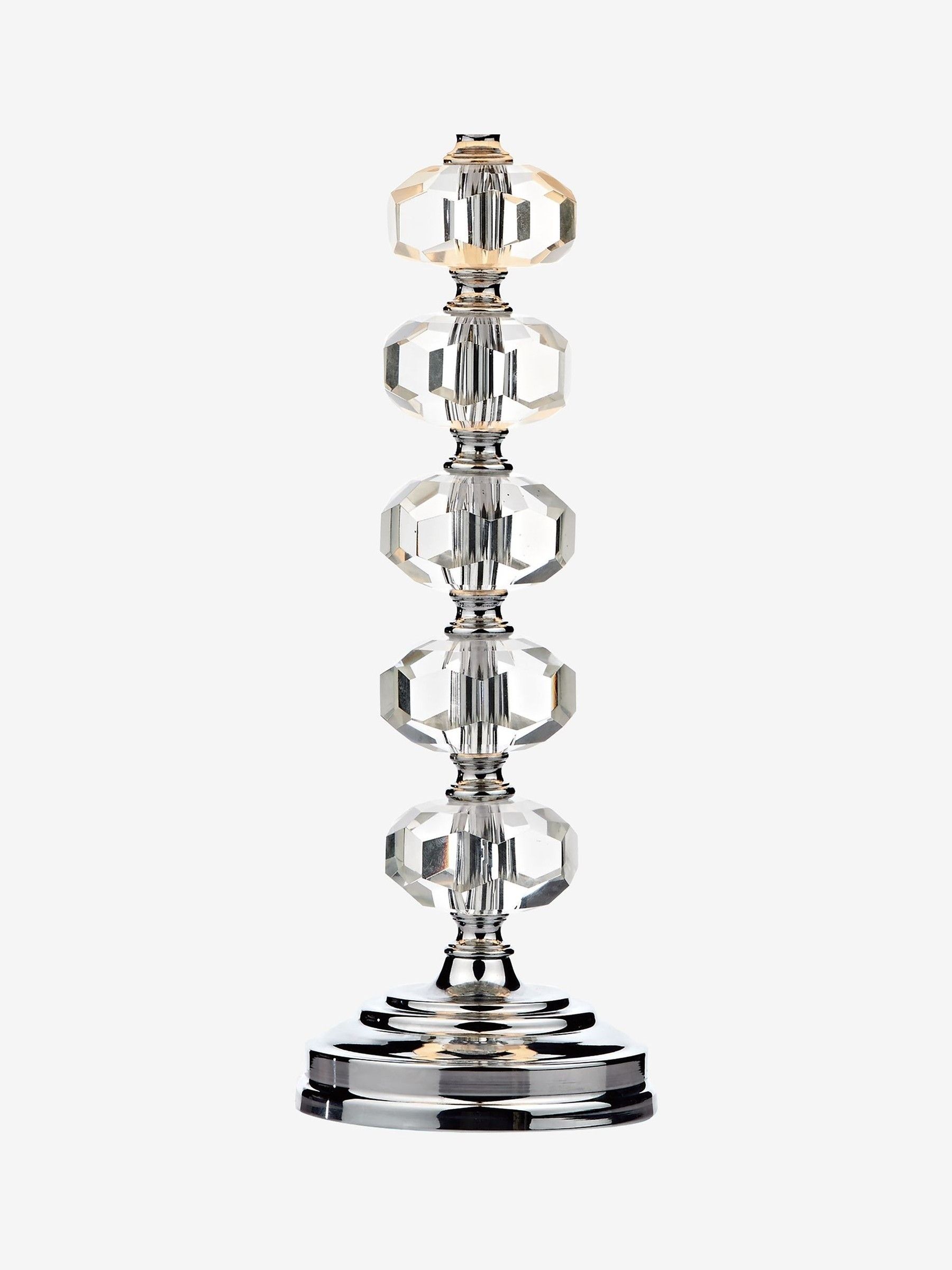 Buy Dar Lighting Silver Oleana Table Lamp from the Next UK online shop