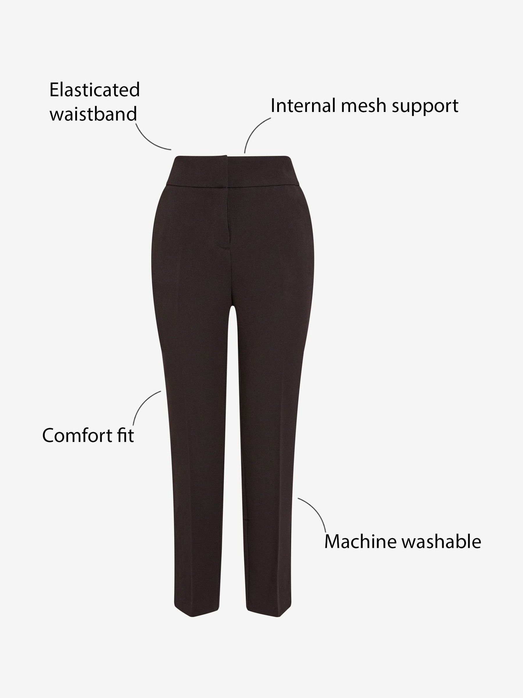 Buy Black Shapewear Slim Trousers from the Next UK online shop