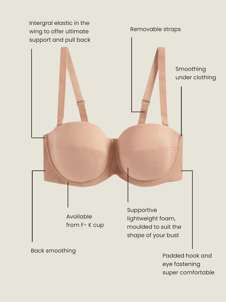 super support strapless bra