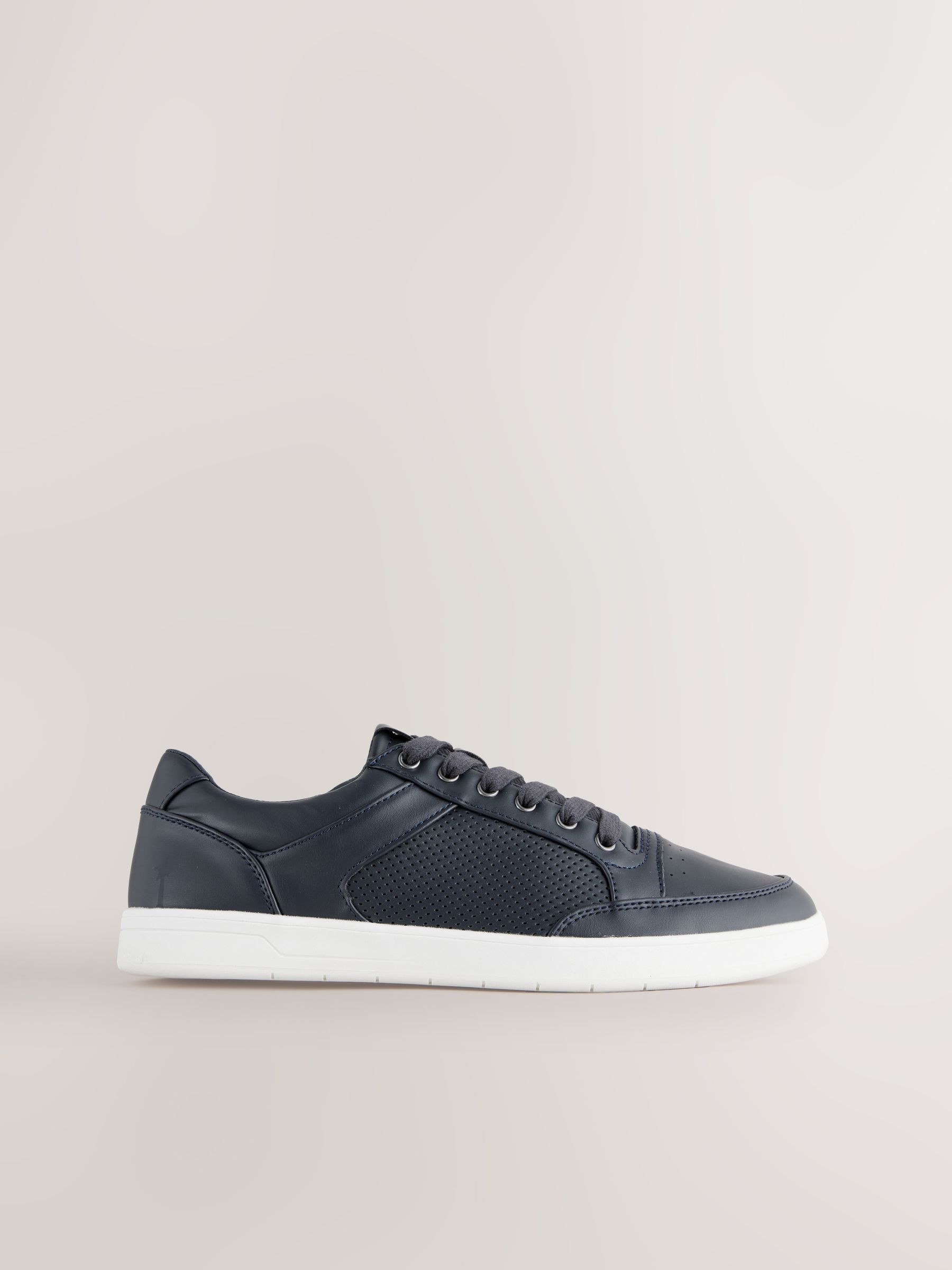 Buy Navy Blue Smart Casual Trainers from the Next UK online shop