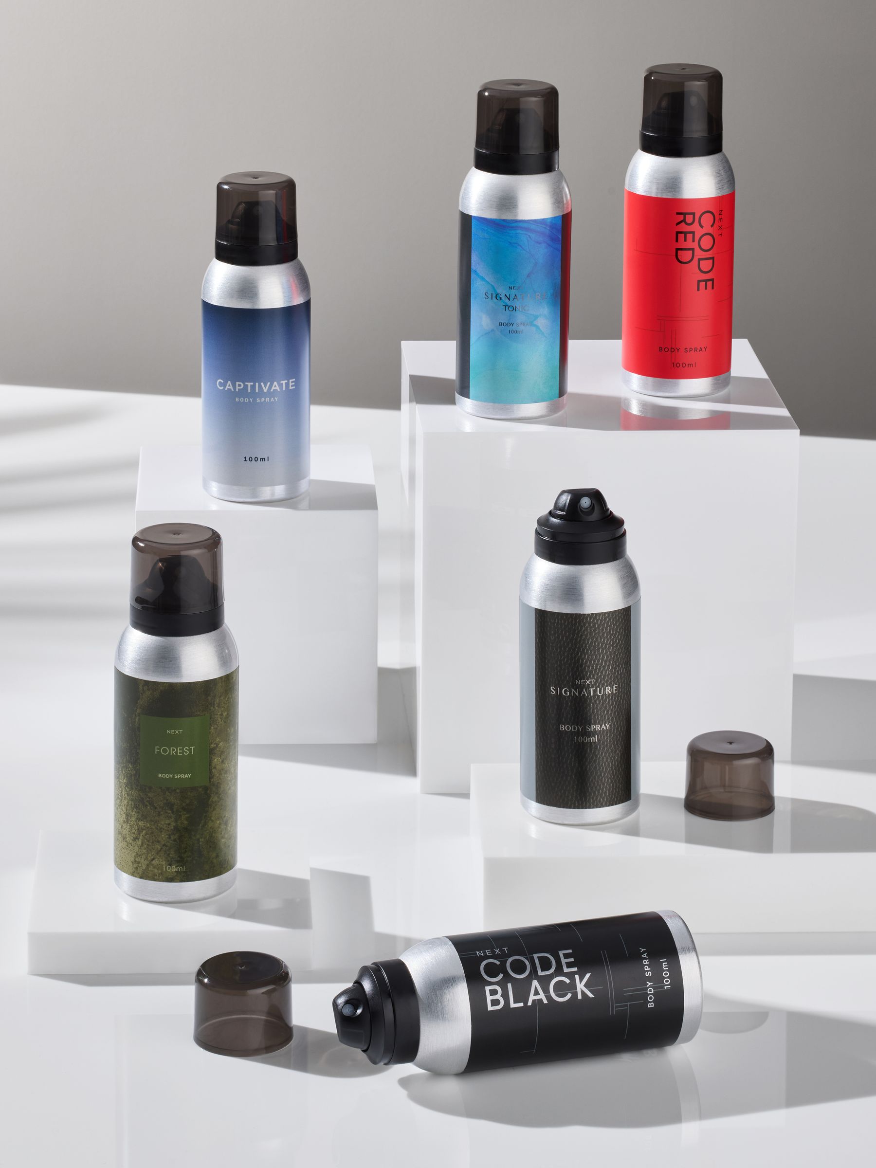 Buy Set of 6 Fragranced 100ml Body Sprays Gift Set from the Next UK ...