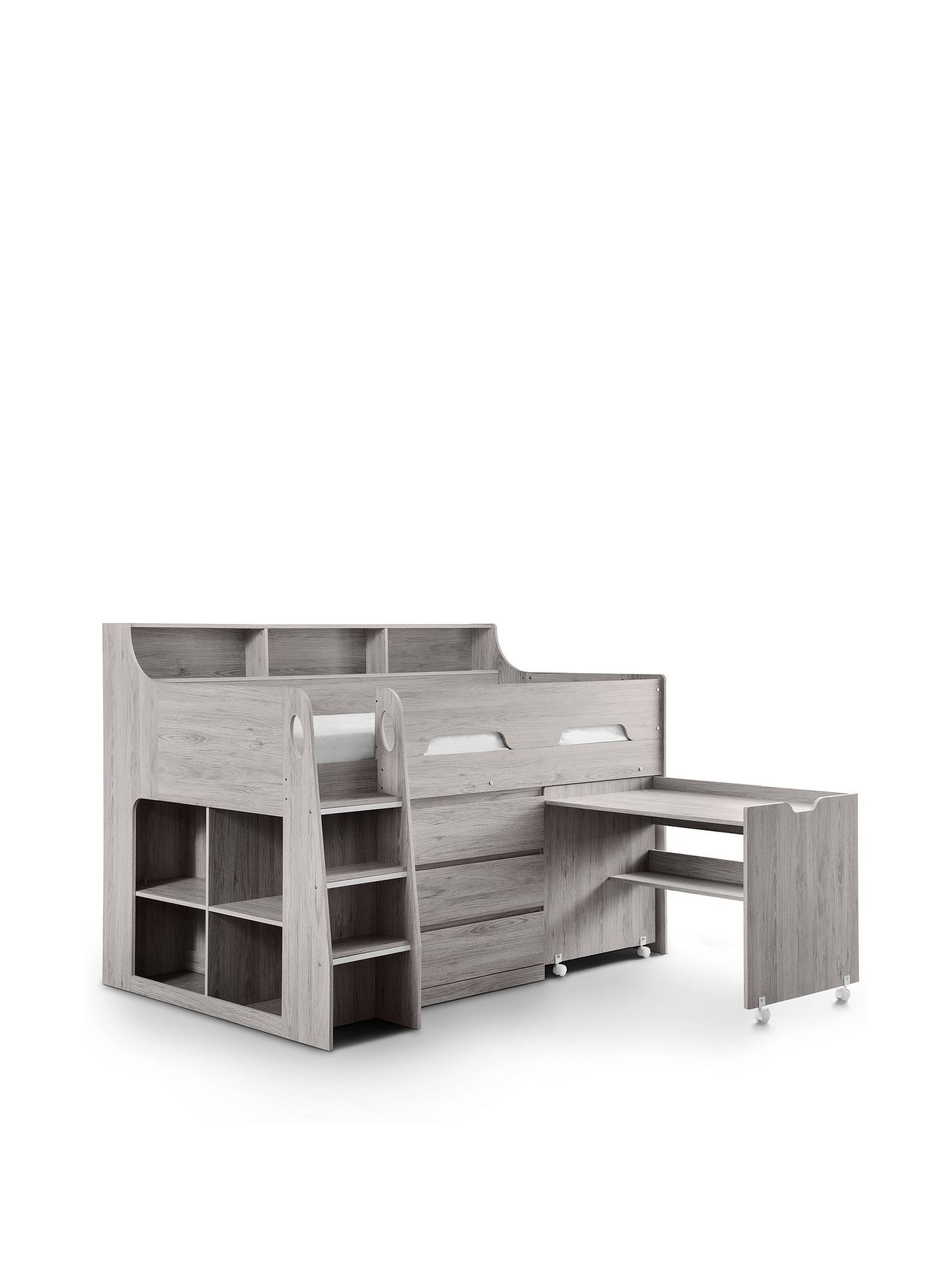 Buy Julian Bowen Oak Kids Multi Storage Mid Sleeper from the Next UK online shop