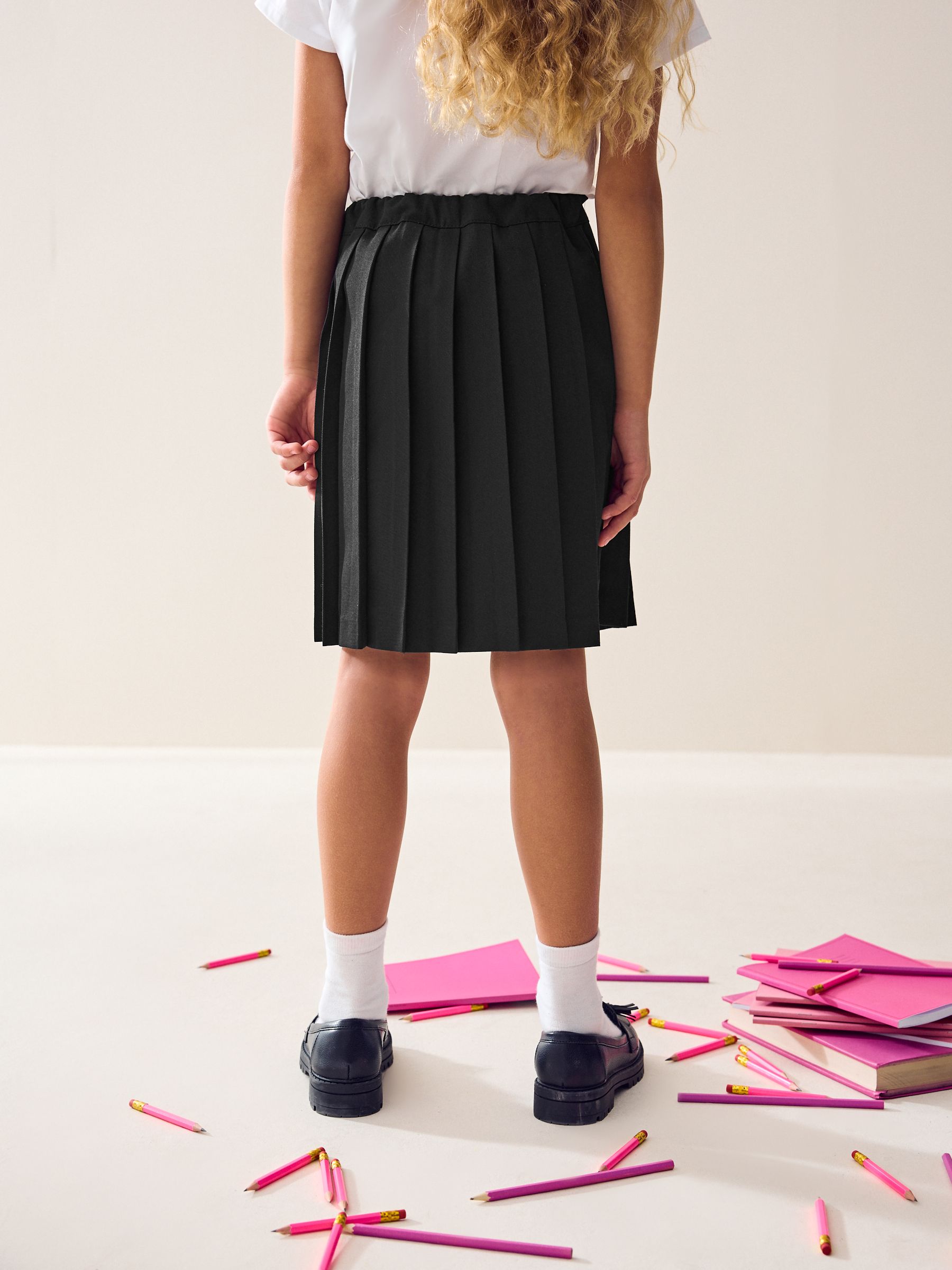 Buy Black School Kilt (3-16yrs) from the Next UK online shop
