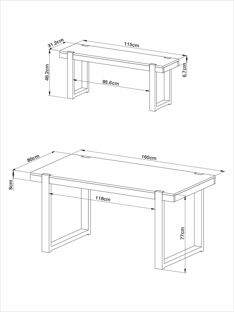 normal dining room table dimensions