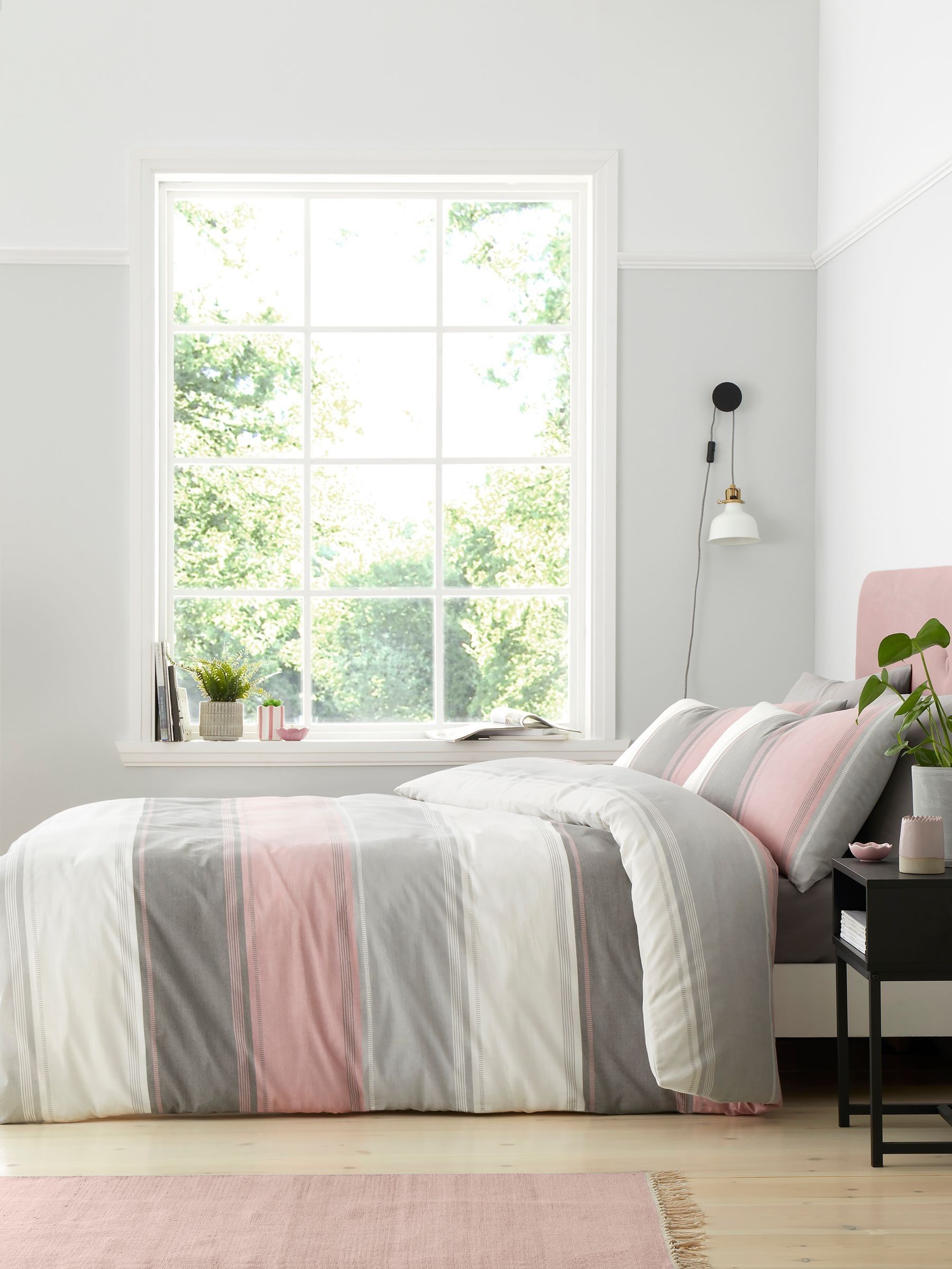 Buy Fusion Pink Betley Duvet Cover and Pillowcase Set from the Next UK ...