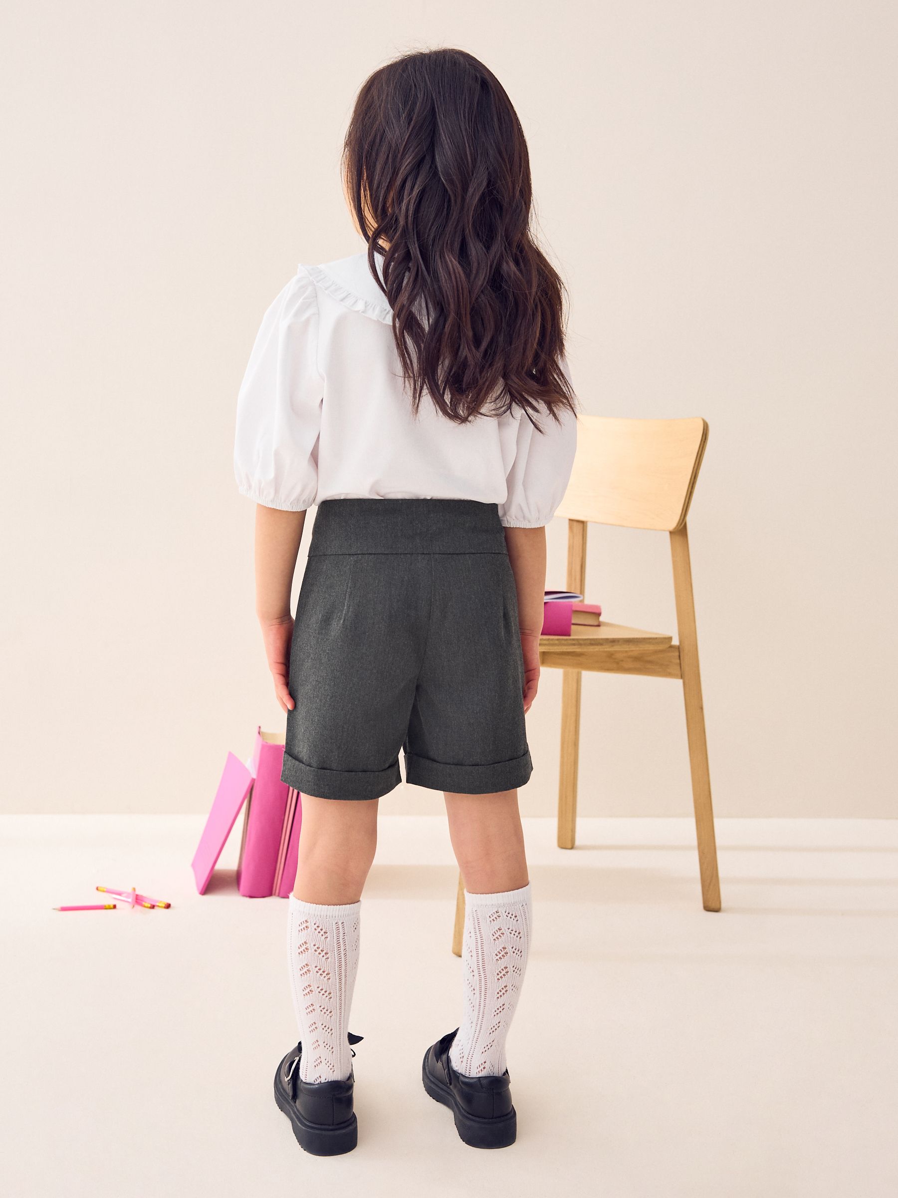 Buy Grey School Shorts (3-16yrs) from the Next UK online shop