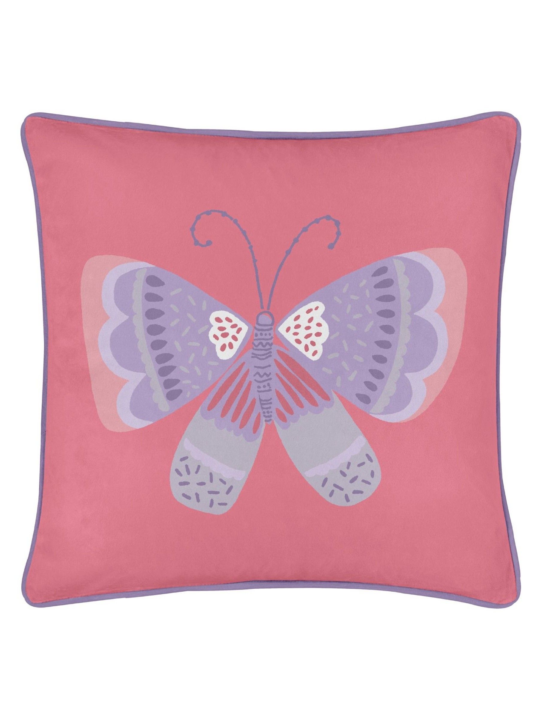 Buy Bedlam Pink Flutterby Butterfly Cushion from the Next UK online shop