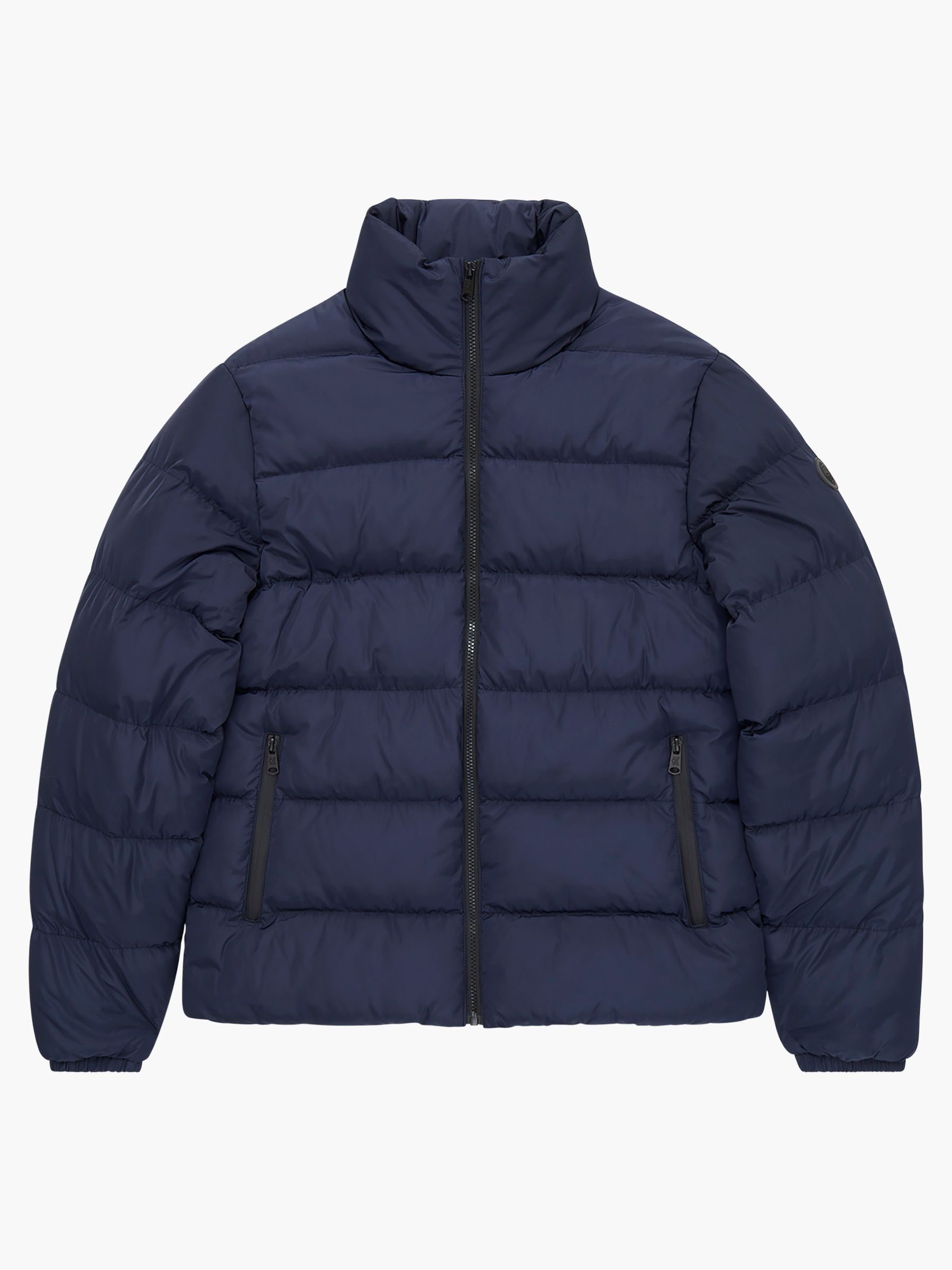 Buy French Connection Blue Mid Length Row Funnel Neck Jacket from the ...