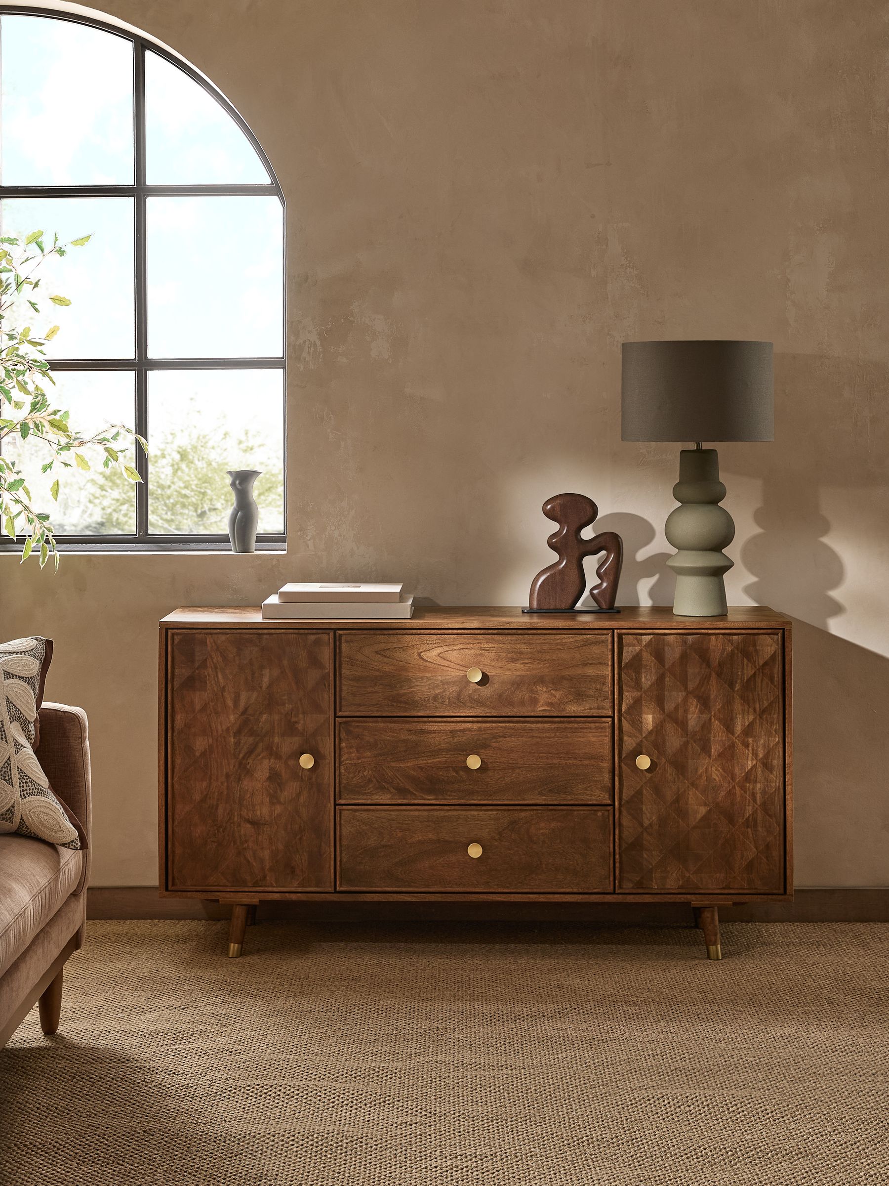 Buy Dark Lloyd Mango Wood Sideboard from the Next UK online shop