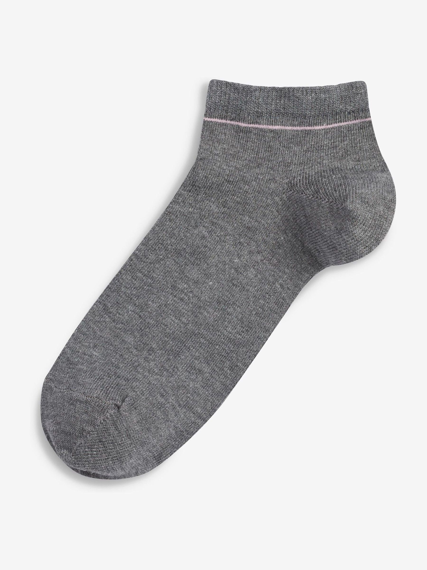 Buy Grey Modal Trainer Socks 4 Pack from Next Ireland