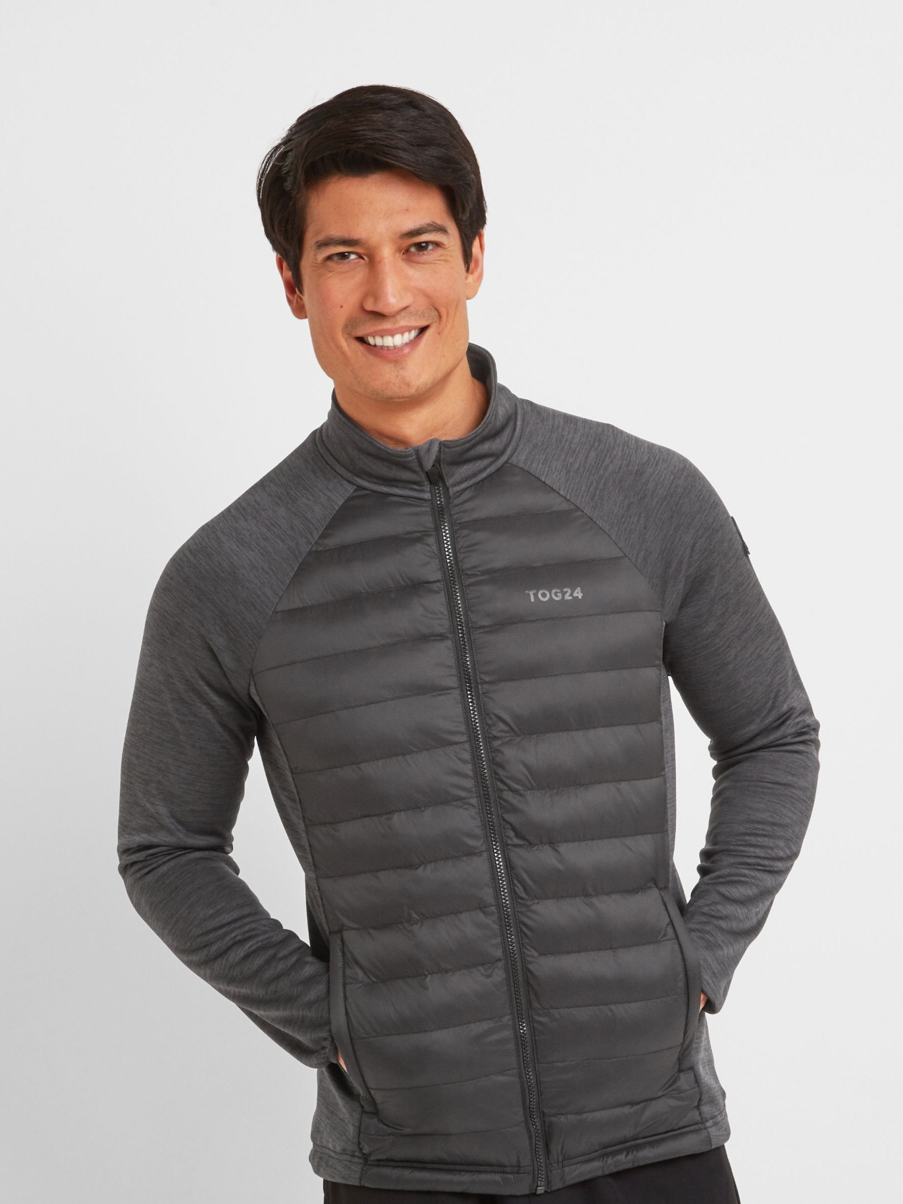 Buy Tog 24 Black Vasey Hybrid Jacket from the Next UK online shop