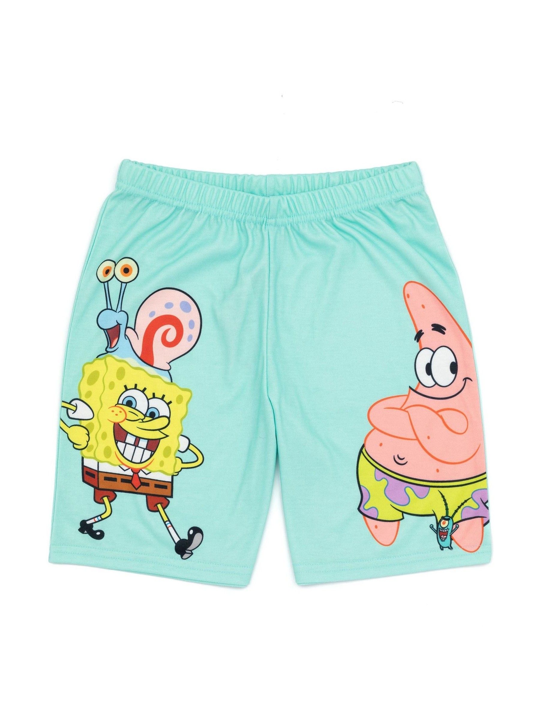 Buy Vanilla Underground Blue Kids SpongeBob SquarePants Short Pyjamas ...