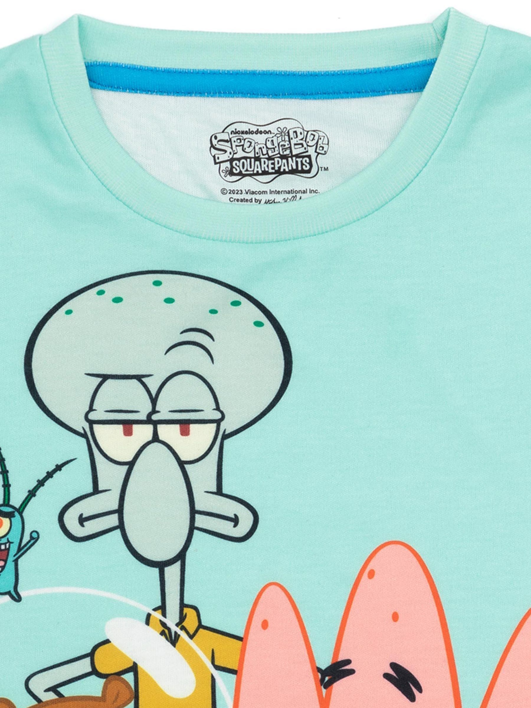 Buy Vanilla Underground Blue Kids SpongeBob SquarePants Short Pyjamas ...