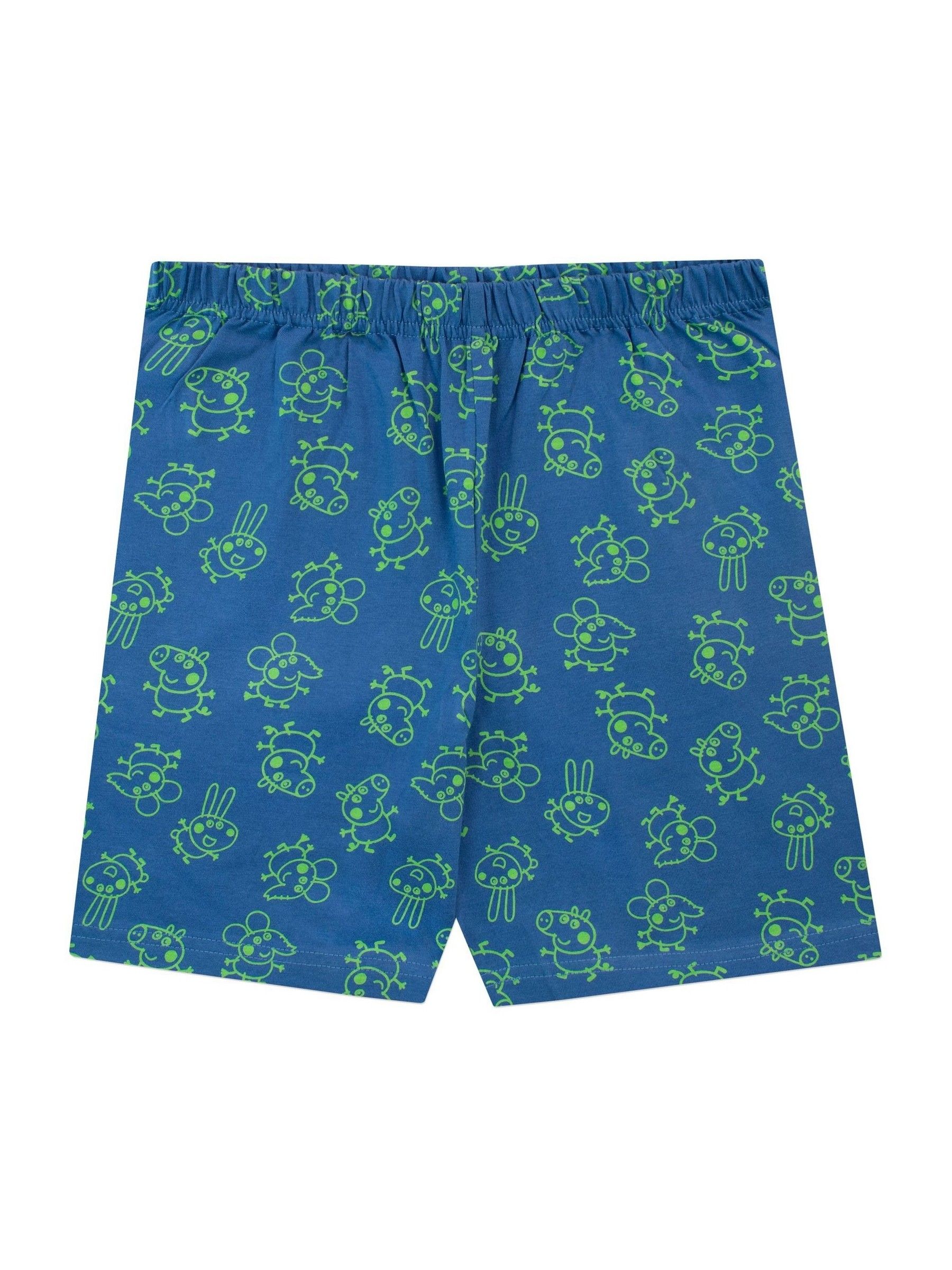 Buy Character Green Boys George Pig Short 100% Cotton Pyjamas from the ...