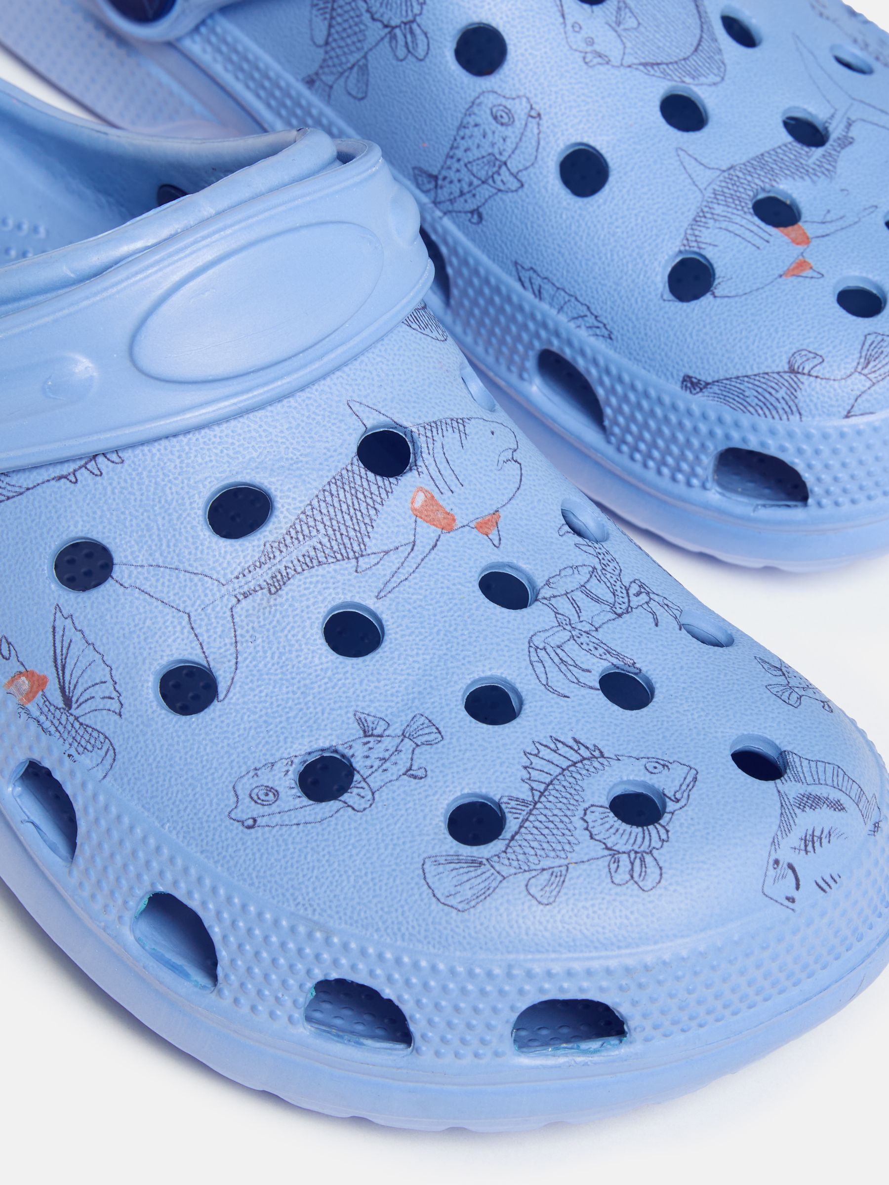 Buy Joules Boys' Poole Blue EVA Printed Clogs from the Next UK online shop