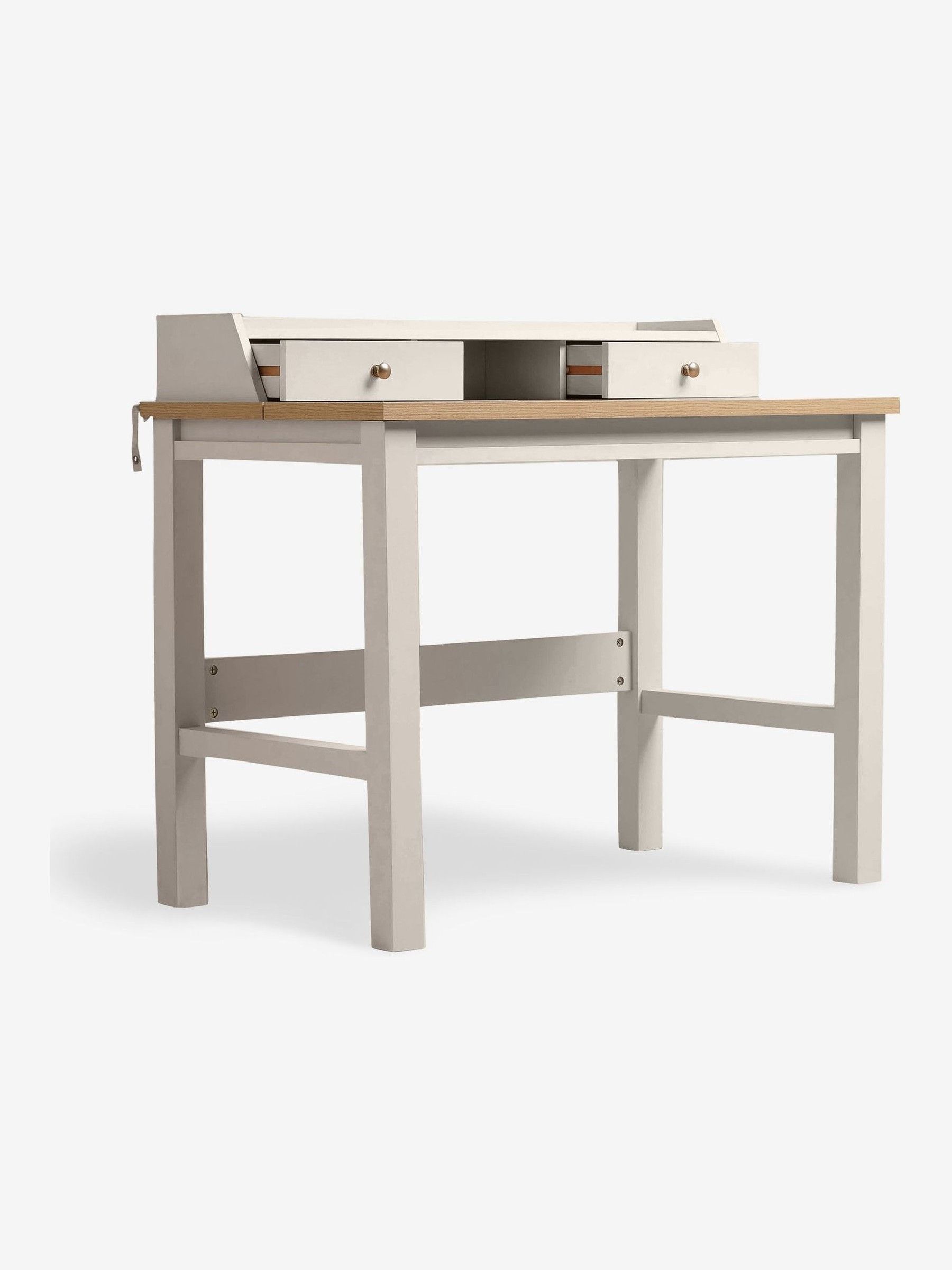 Buy Cream Malvern Oak Effect Storage Desk from the Next UK online shop