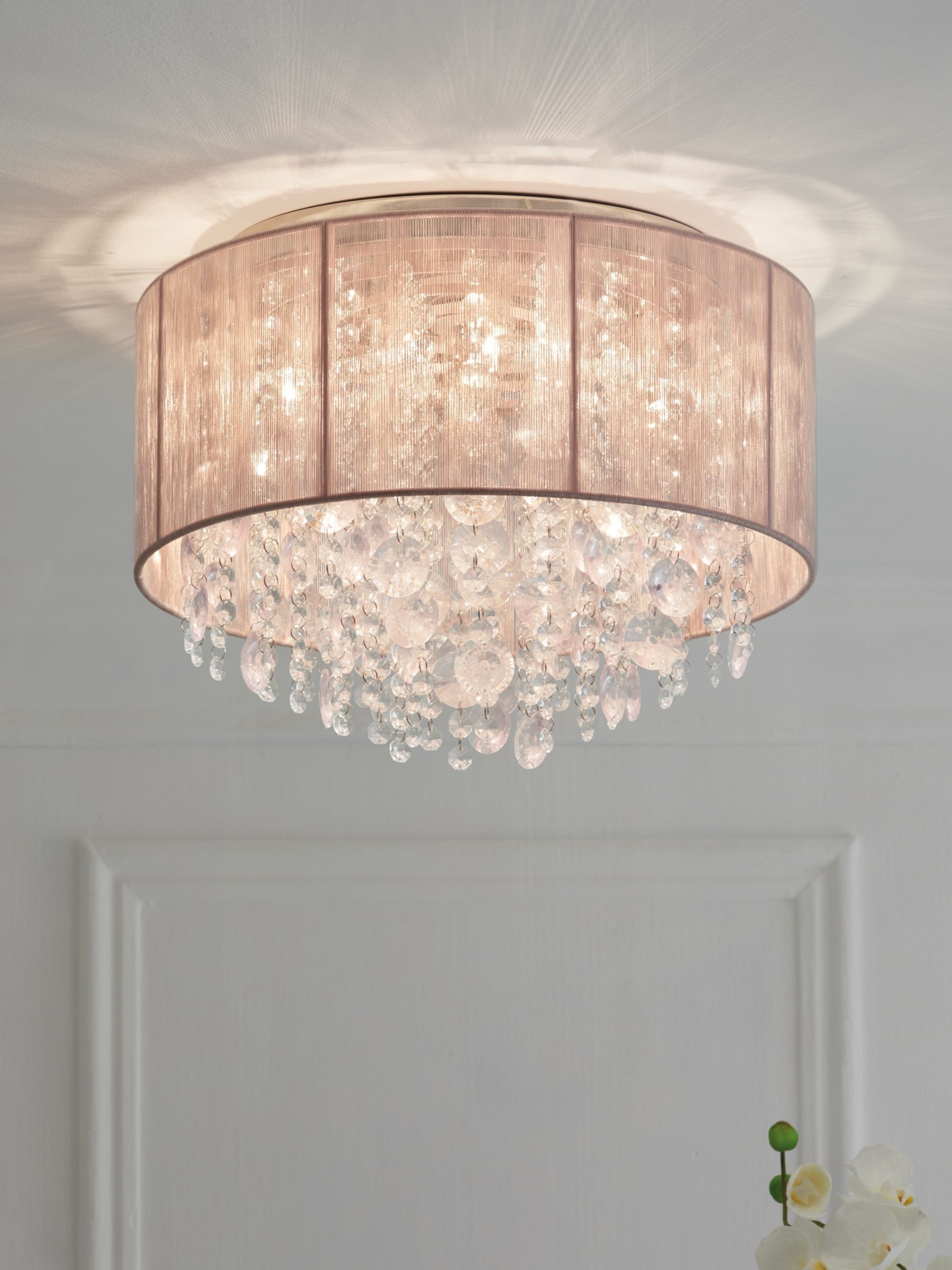 Buy Pink Palazzo Flush Ceiling Light from the Next UK online shop