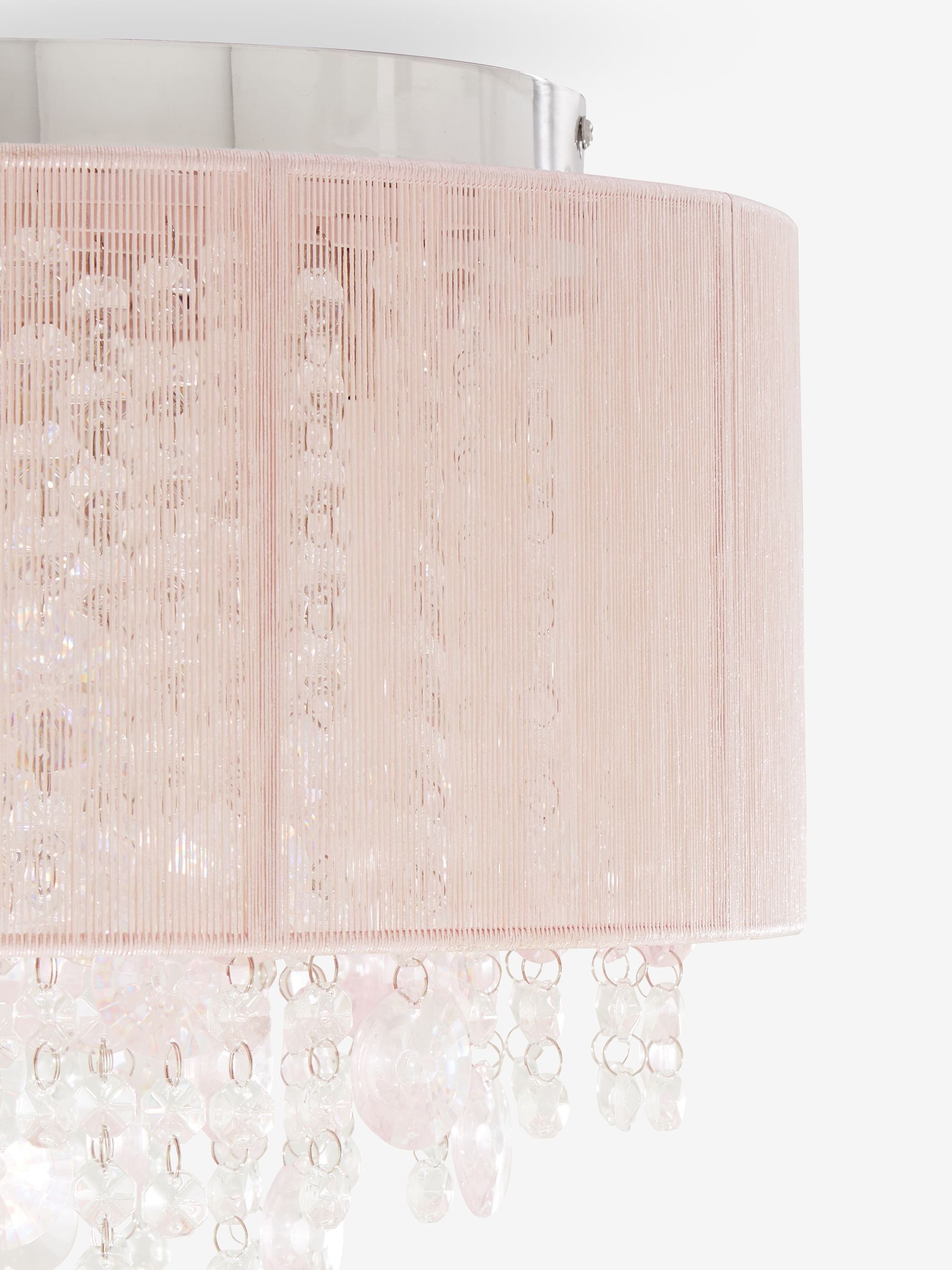 Buy Pink Palazzo Flush Ceiling Light from Next Ireland