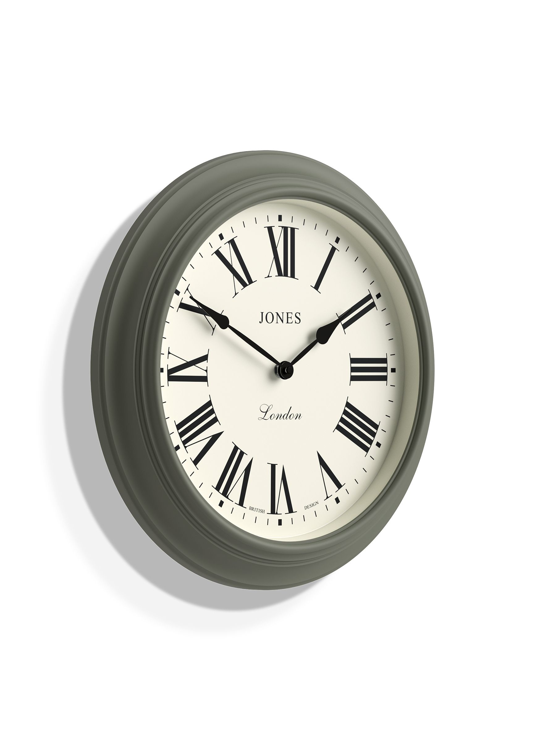 Buy Jones Clocks Green A Classic Wall Clock from the Next UK online shop